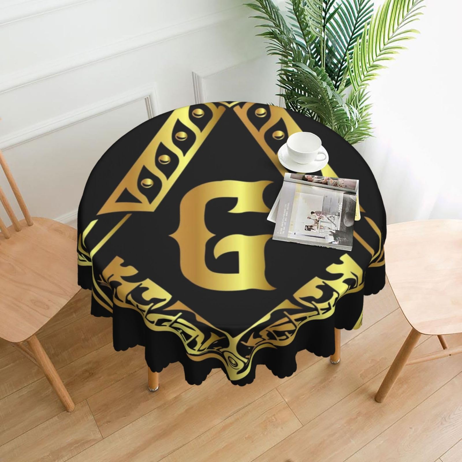 Masonic Table Decorations Masonic Party Decorations | Black White