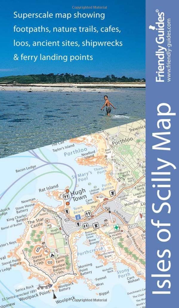 Isles of Scilly Map: Neil Reid: 9781904645108: Amazon.com: Books