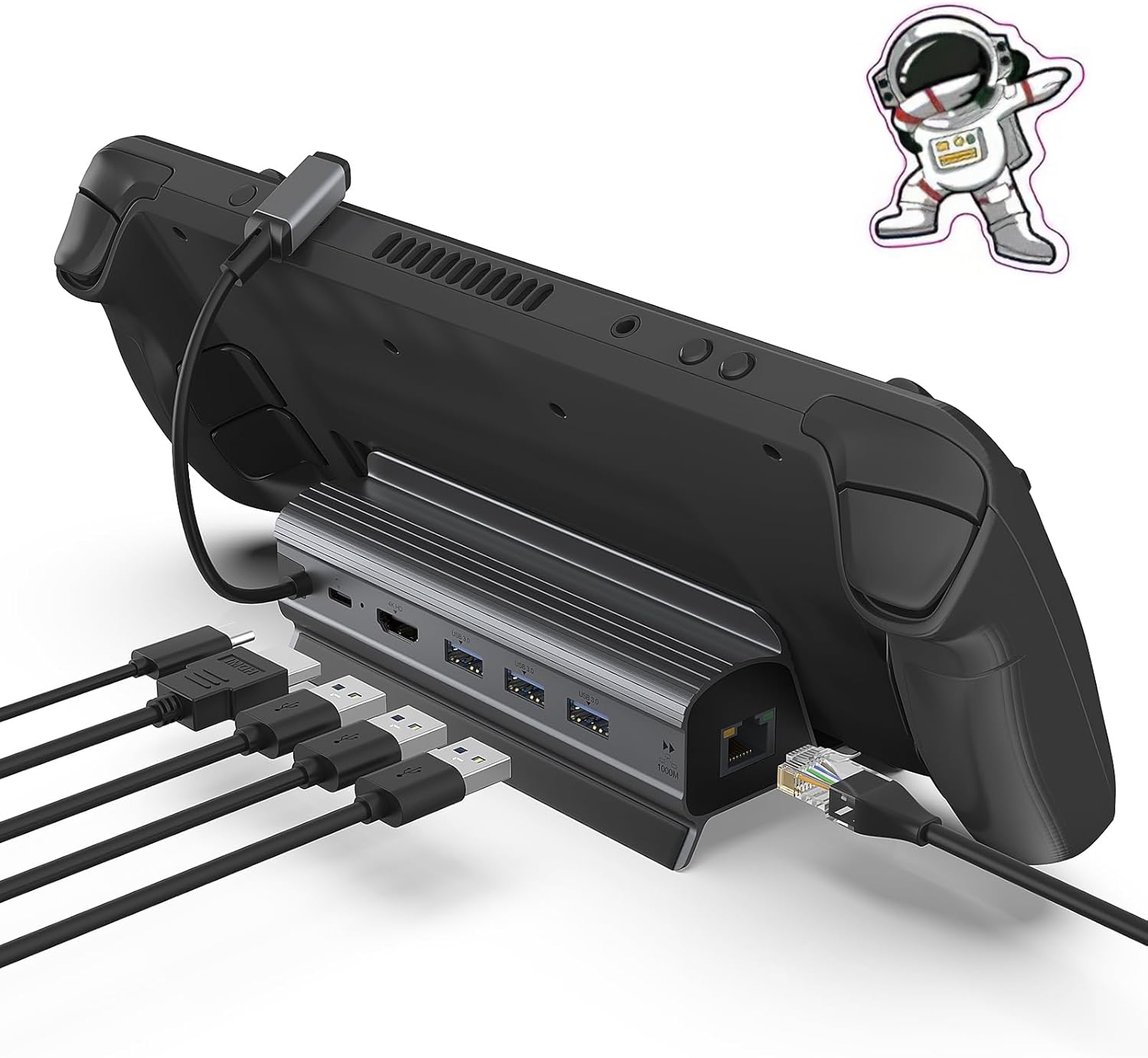 Amazon.com: Docking Station V1.42 Steam Deck Dock Stand with 4K@60Hz ...