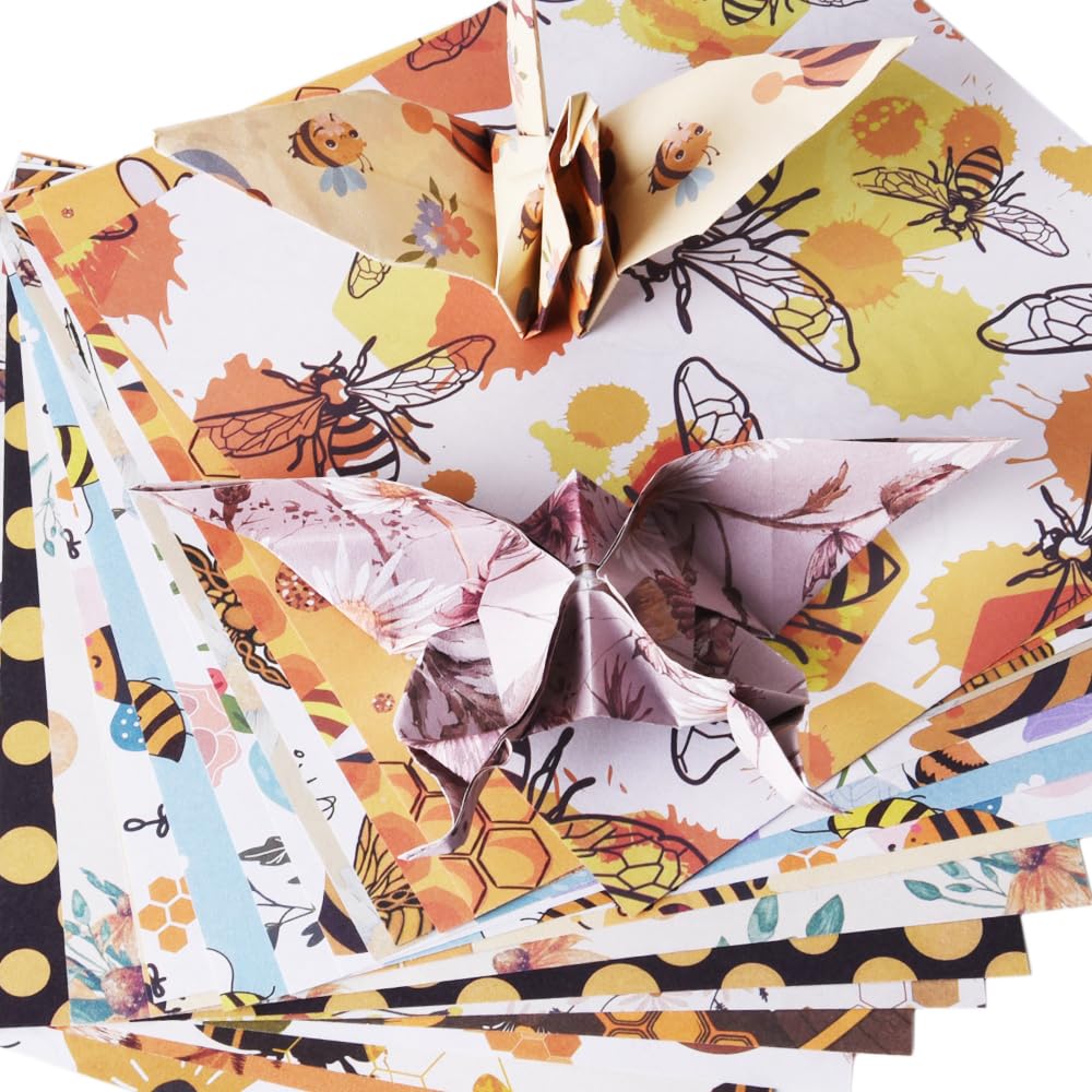 Snapklik.com : Origami Paper Kit Dobule Sided 100 Sheets 100 Colors 6 ...