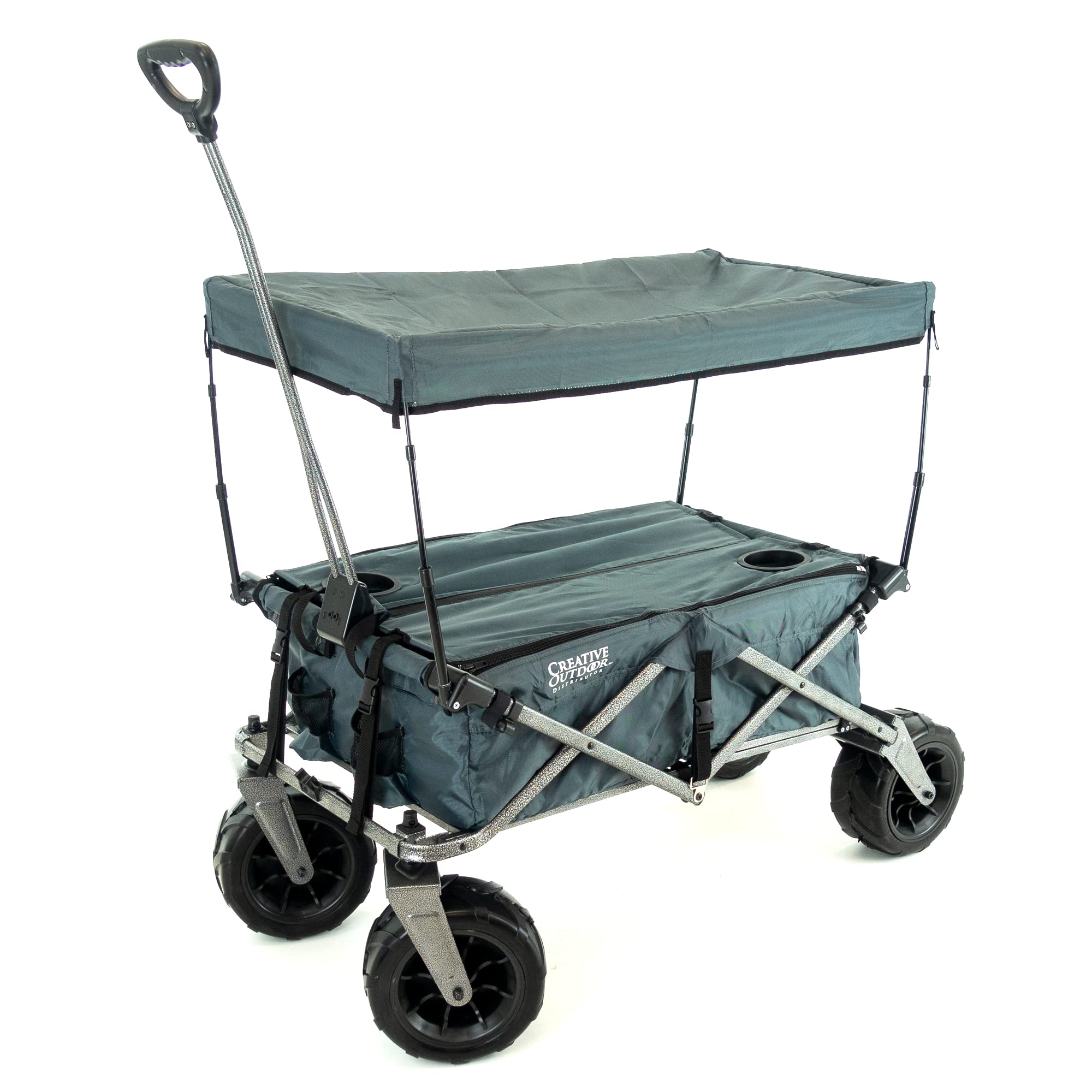 Creative Outdoor Beach Hauler XXL Heavy Duty Hauler with Canopy ...