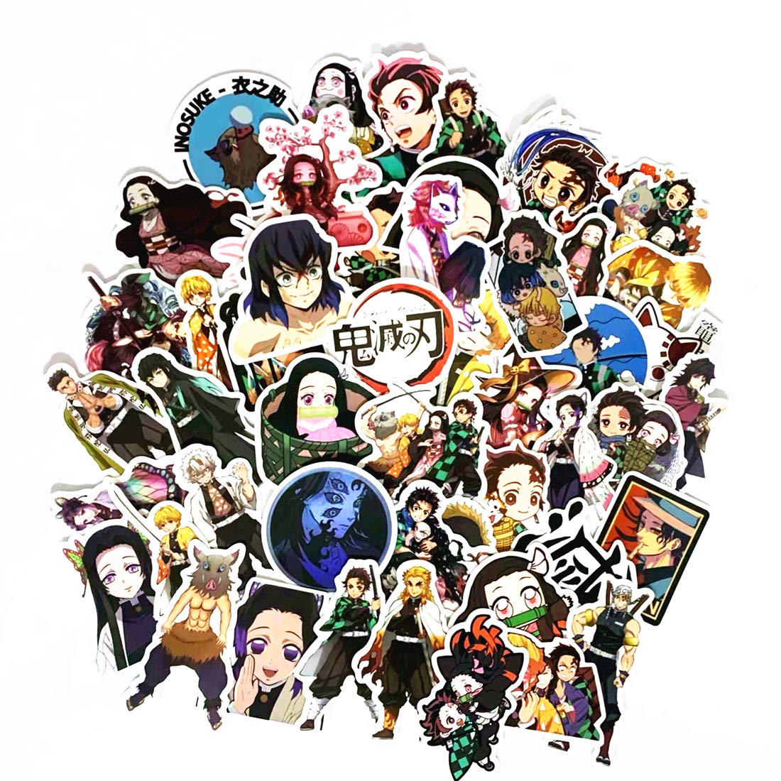 50pcs Anime Stickers Waterproof Decals Cartoon Anime Stickers For Phone ...