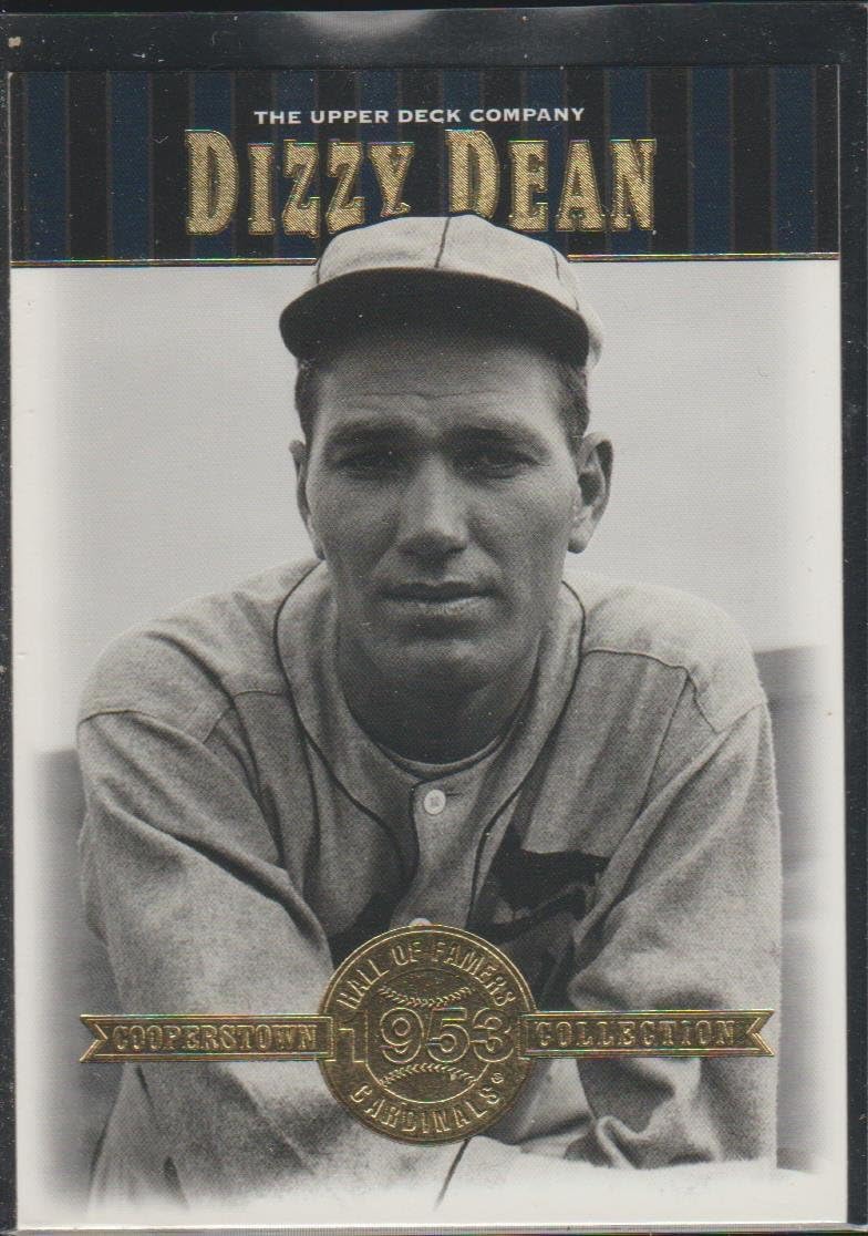 Amazon.com: 2001 Upper Deck Dizzy Dean Cardinals Cooperstown Collection ...