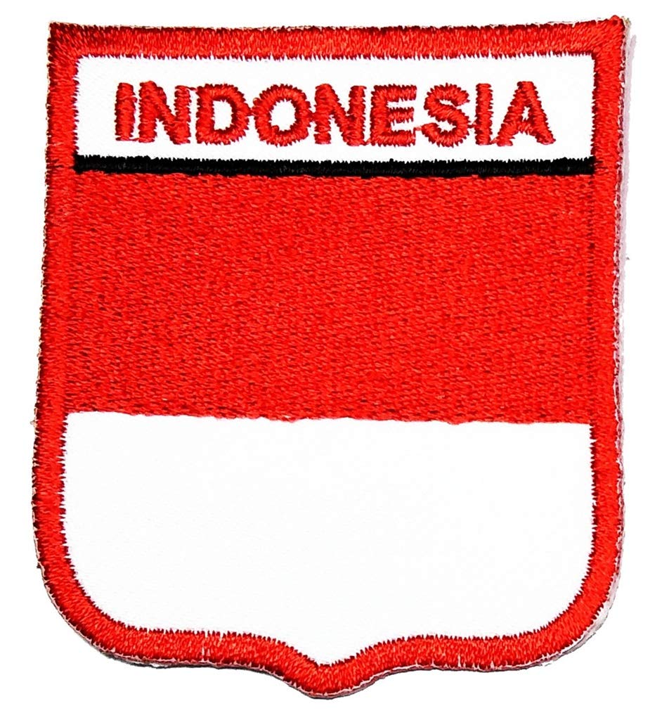 Amazon.com: Indonesia Flag Patch Vest Jacket Biker Patch National ...