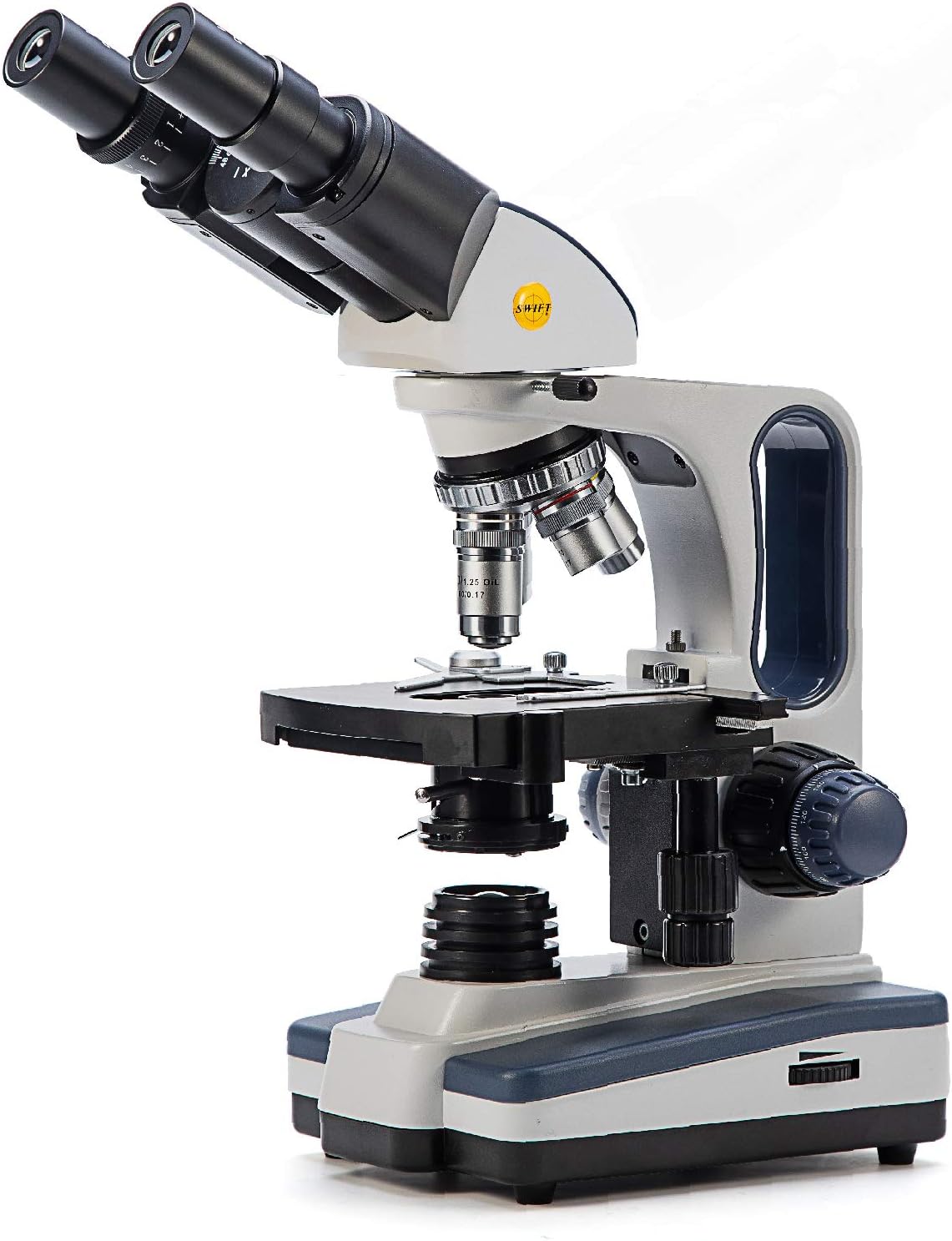SWIFT Microscope SW350B 40X-2500X,Binocular Compound Microscope with ...
