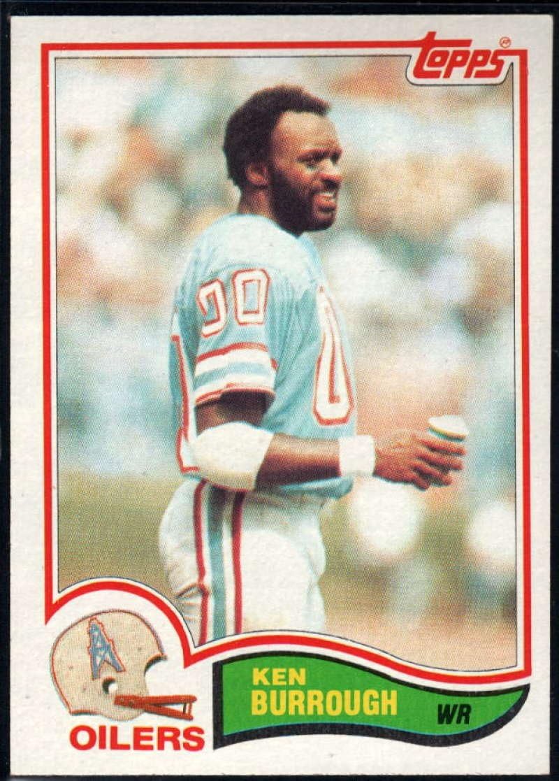 Amazon.com: Football NFL 1982 Topps #97 Ken Burrough Oilers ...