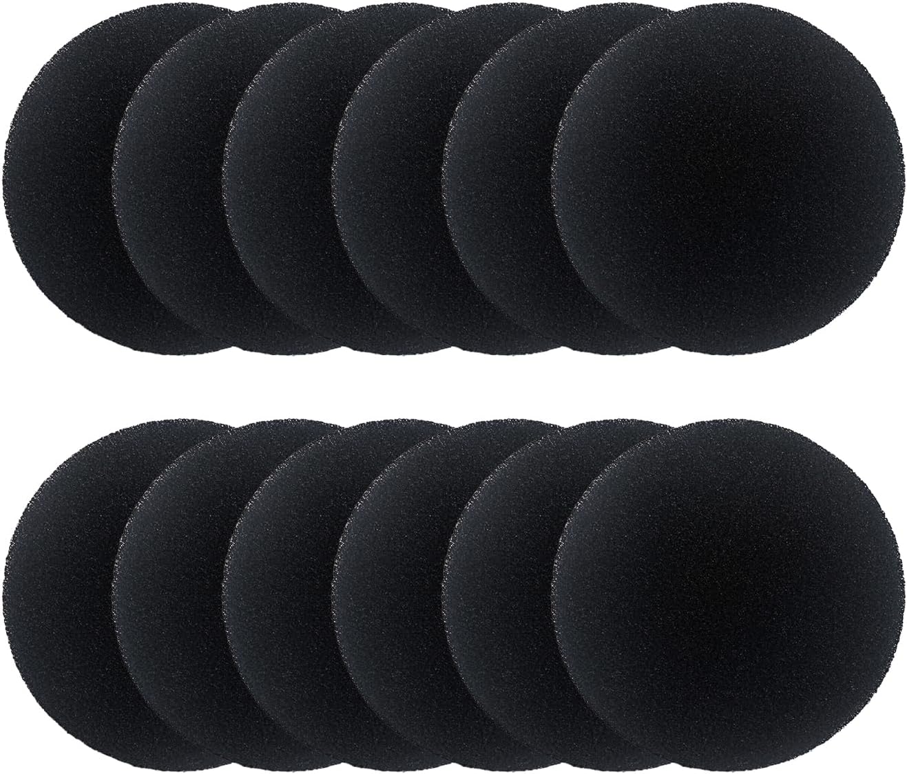 Amazon.com : 12 Pack Charcoal Filters for Kitchen Compost Bins, 6.7in ...