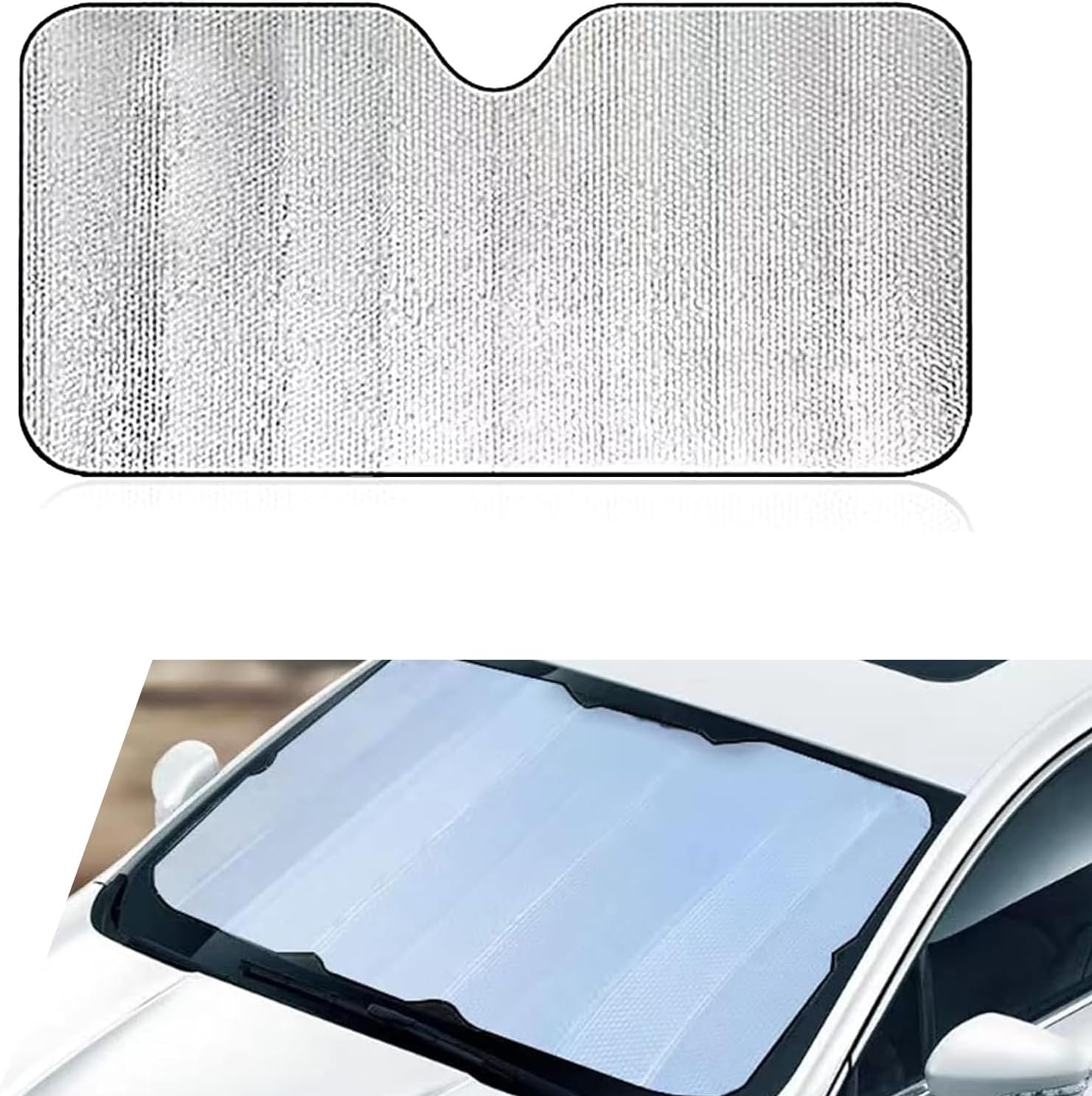 Amazon.com: leechio 1 PC Car Windshield Sunshade, Front Windshield ...