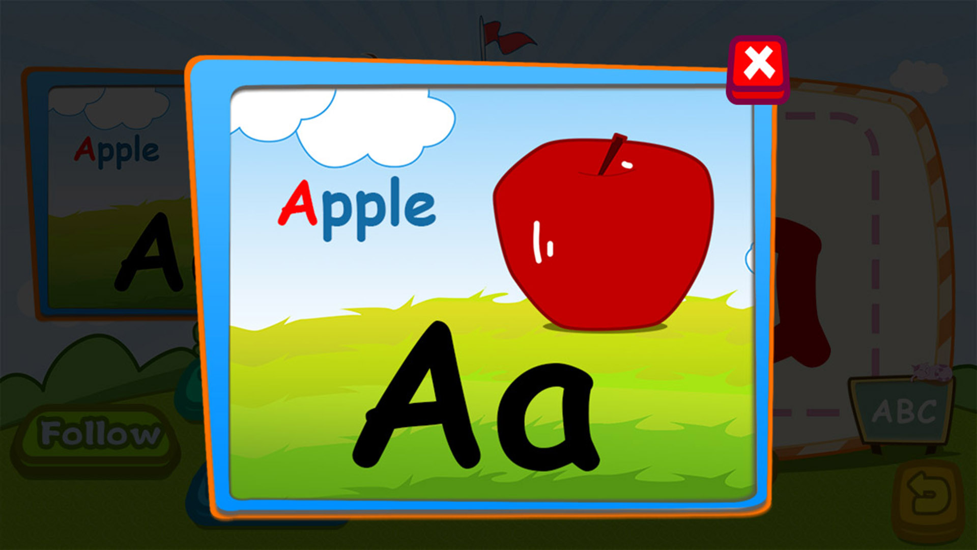 Preschool alphabet English writing - pre-kindergarten schooling - App ...