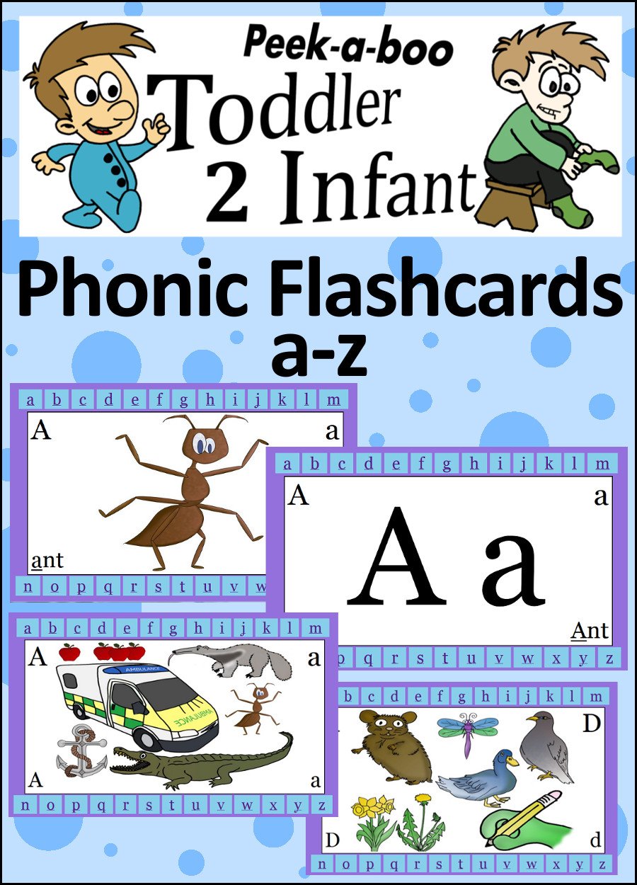 A - Z Phonic Flash Cards (Peekaboo: Toddler 2 Infant) (Phonic Ebooks ...