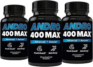 Amazon.com: Andro400 Testosterone Support for Men & Women – Tongkat Ali ...