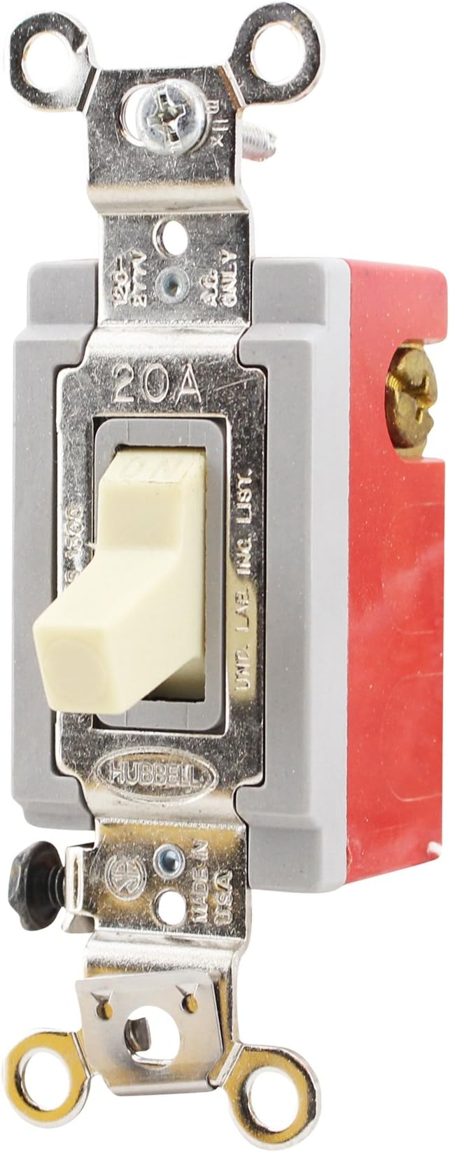 Hubbell Wiring Hbl1385I Nylon Toggle Switch Spdt 3 Position 2 Circuit ...
