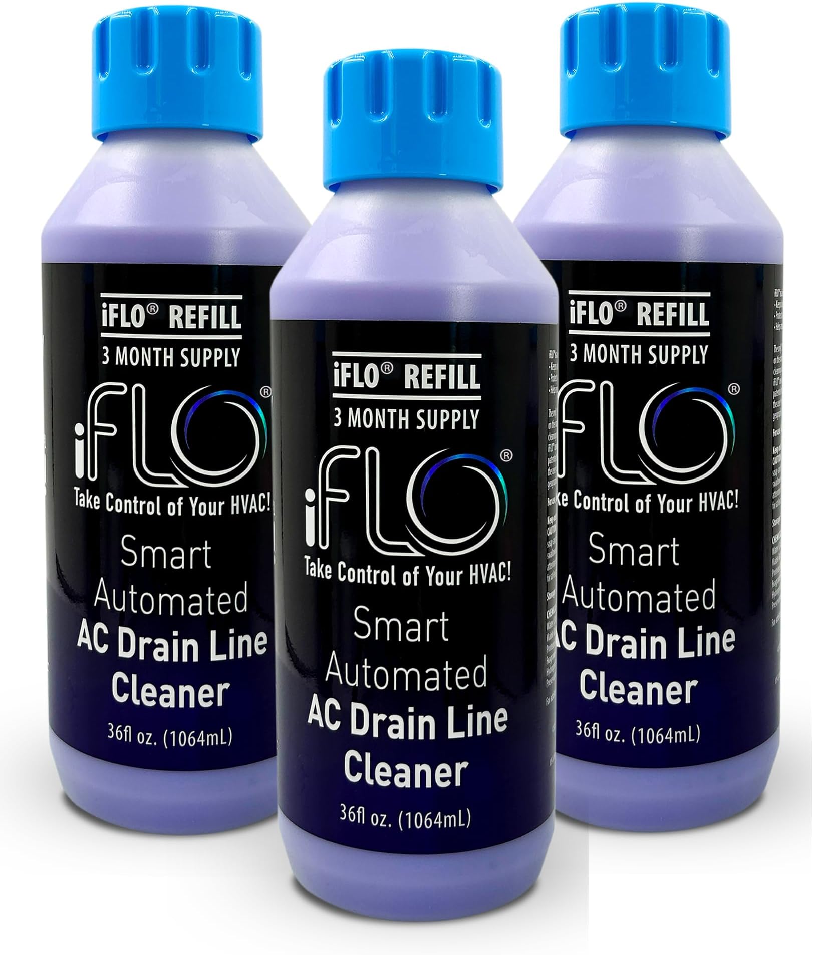 Amazon.com: iFLO® Smart Automated A/C Drain Line Cleaner Cartridge, 3 ...