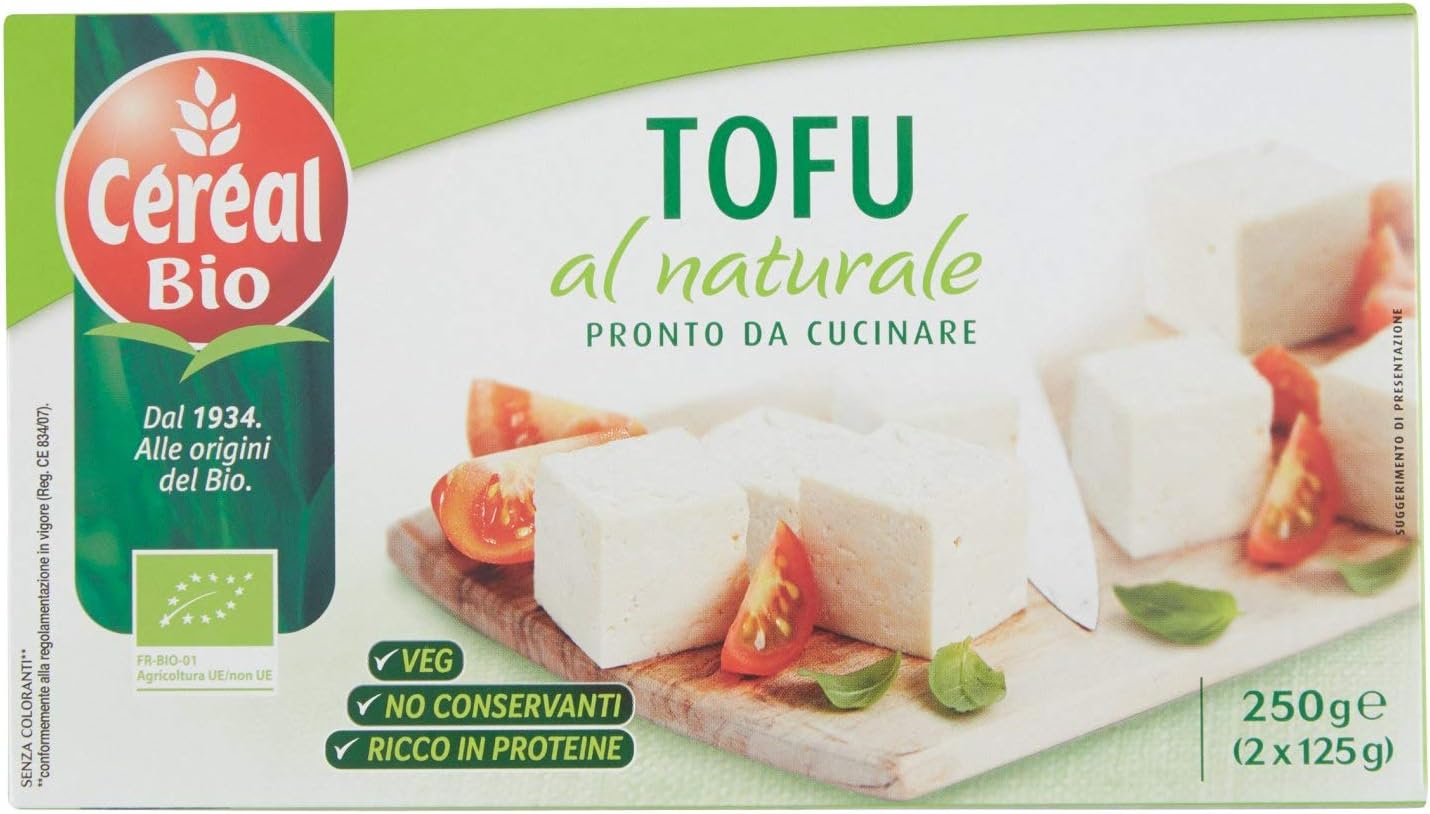 Céréal Bio Tofu Nature Bio al Naturale, 2 Confezioni da 125g : Amazon ...