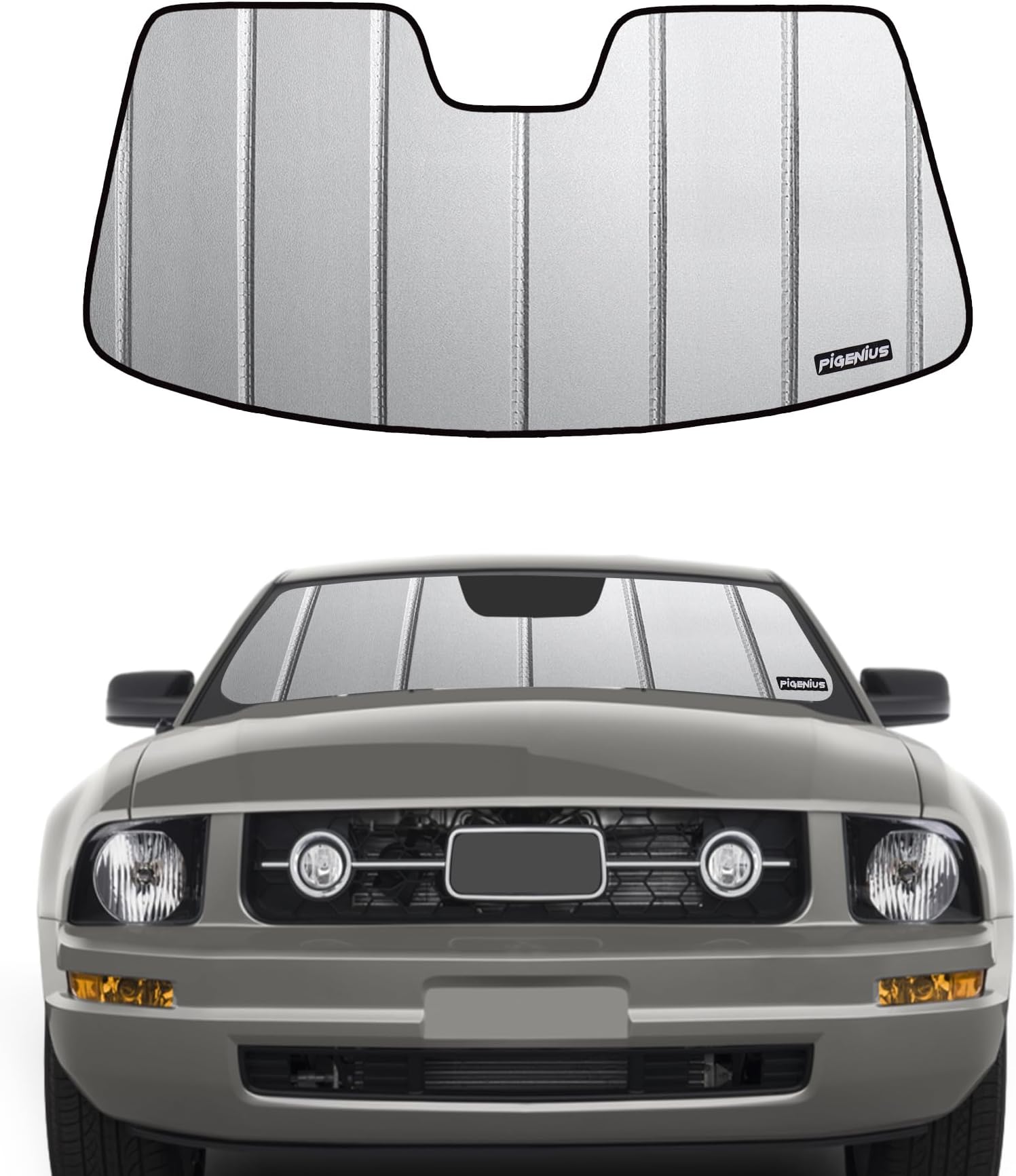 Amazon.com: Sunshade for Ford Mustang 2005 2006 2007 2008 2009 Custom ...
