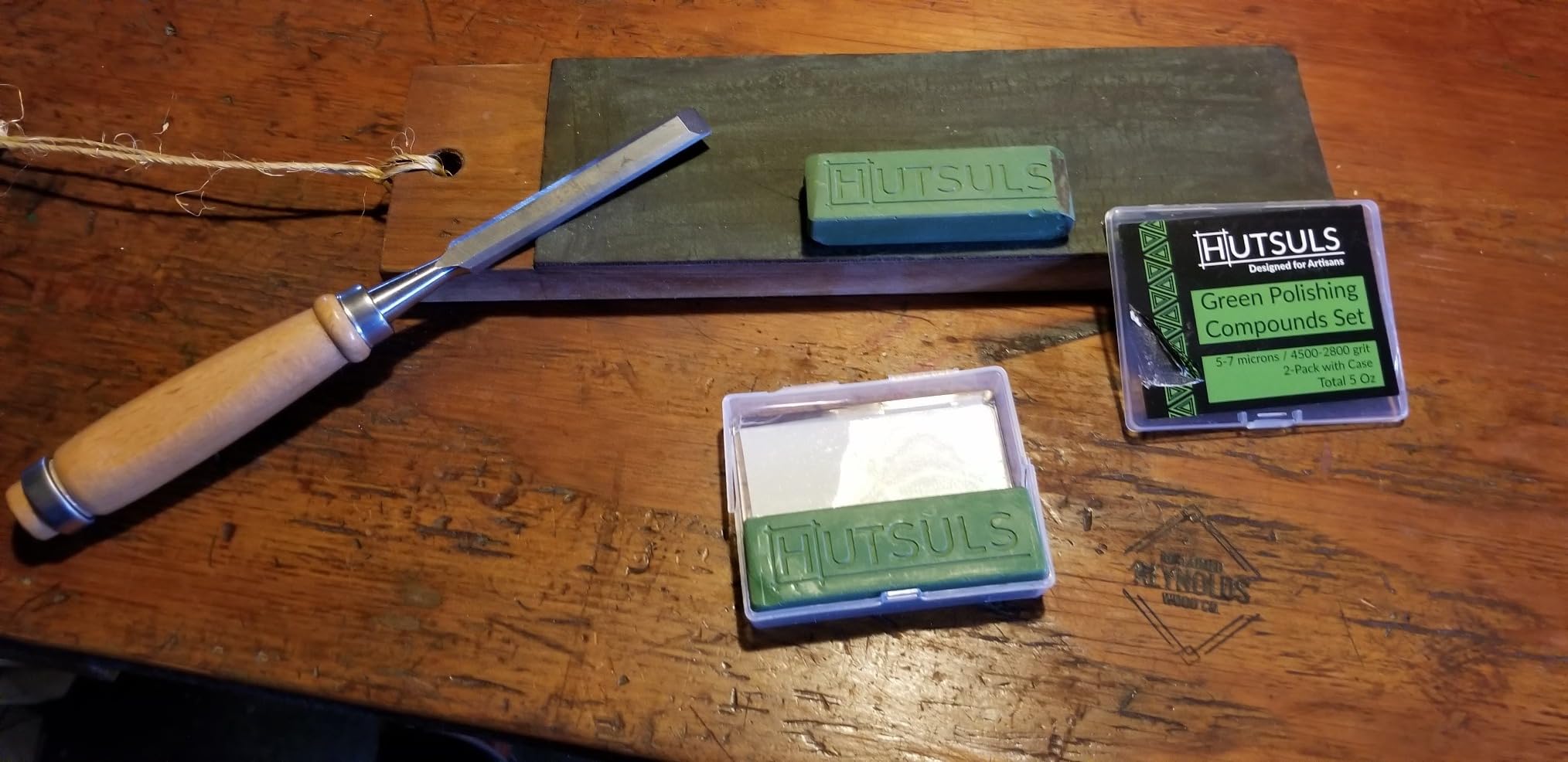 Amazon.com: Hutsuls Knife Stropping Compound with Case - (2-Pack, Total ...