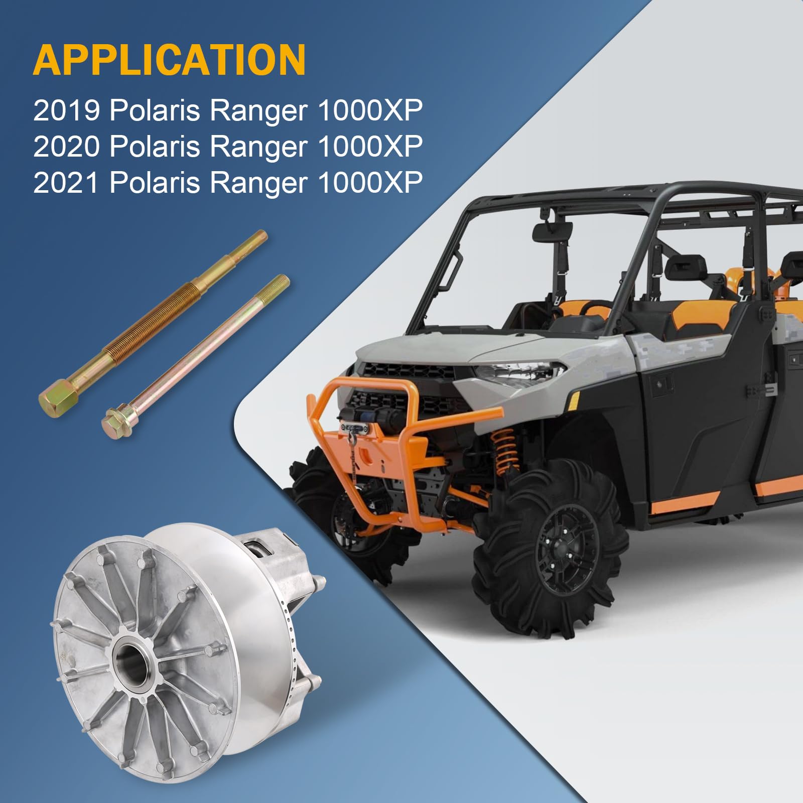 RALBDX Primary Drive Clutch Compatible with 2019 2020 2021 Polaris ...