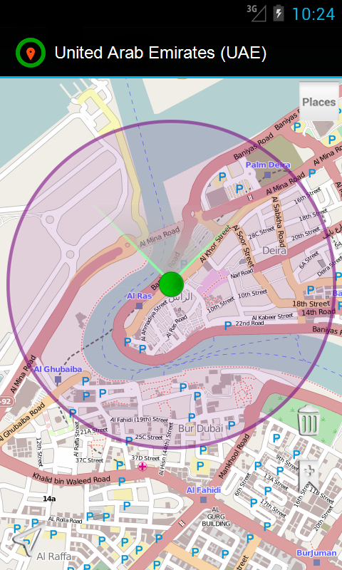 United Arab Emirates (UAE) Vector Offline Map: Easy Navigation - App on ...