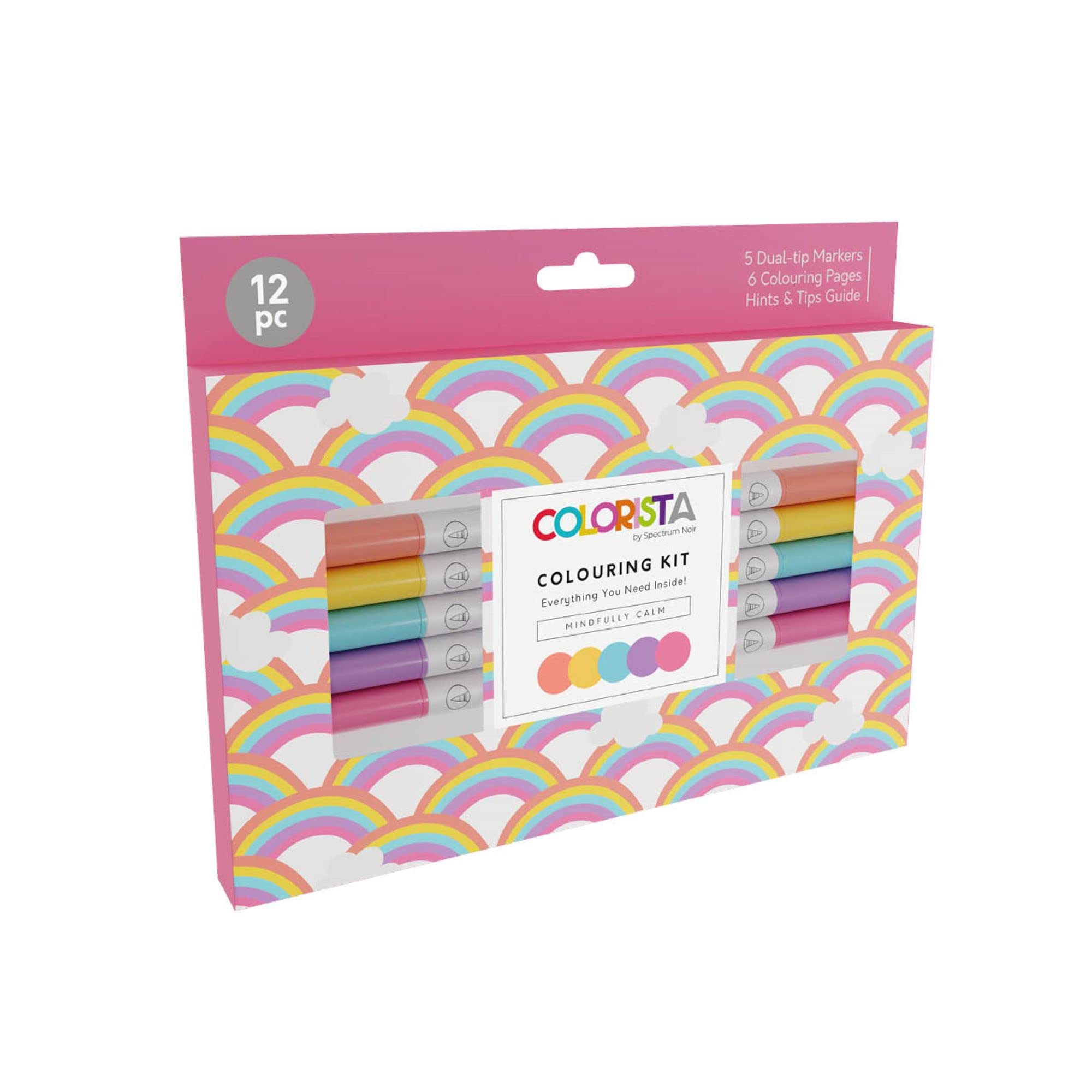 Spectrum Noir Colorista Colouring Kit - Mindfully Calm -Includes 12 ...