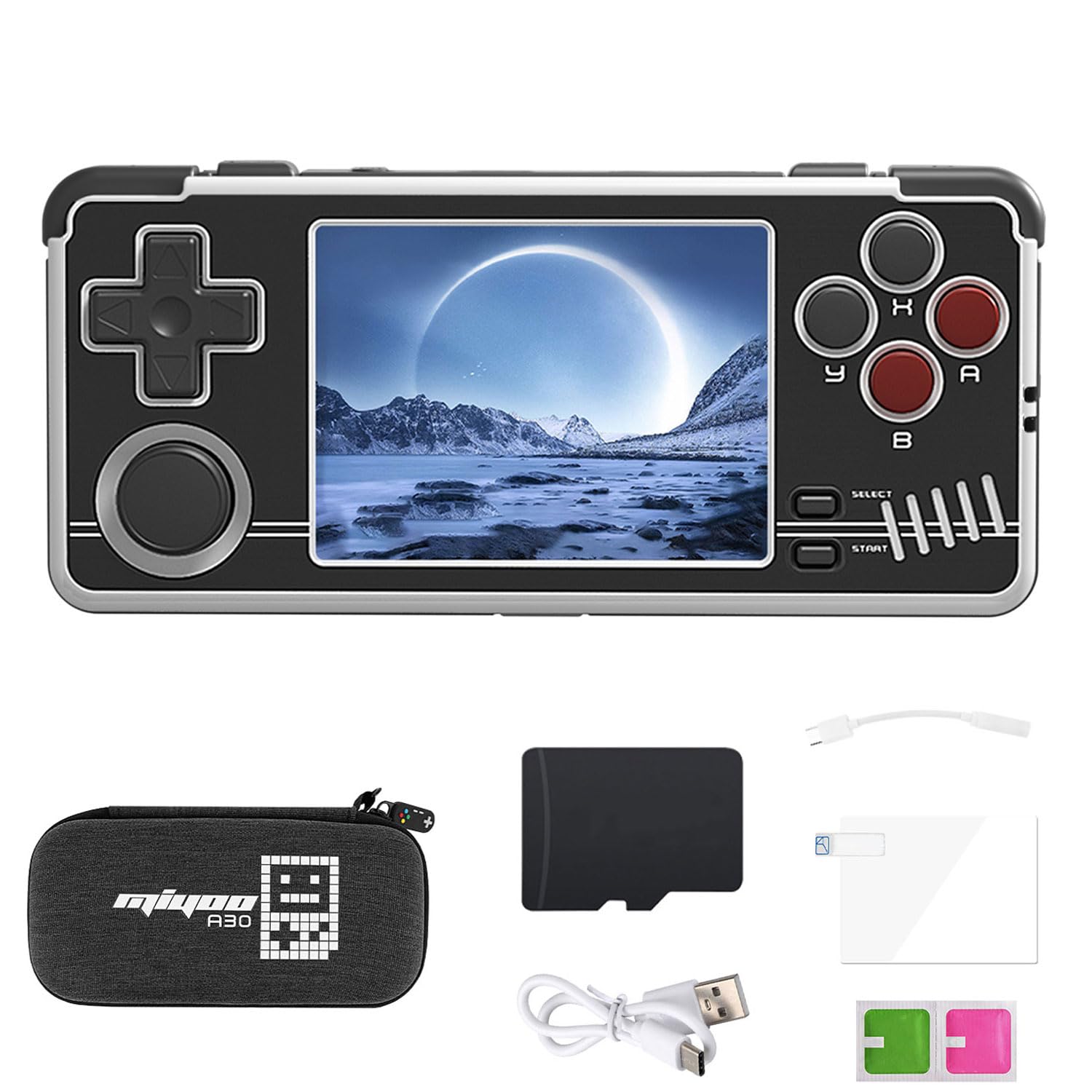 Amazon.com: Miyoo A30 Retro Game Console,2.8 Inch IPS Classic System ...