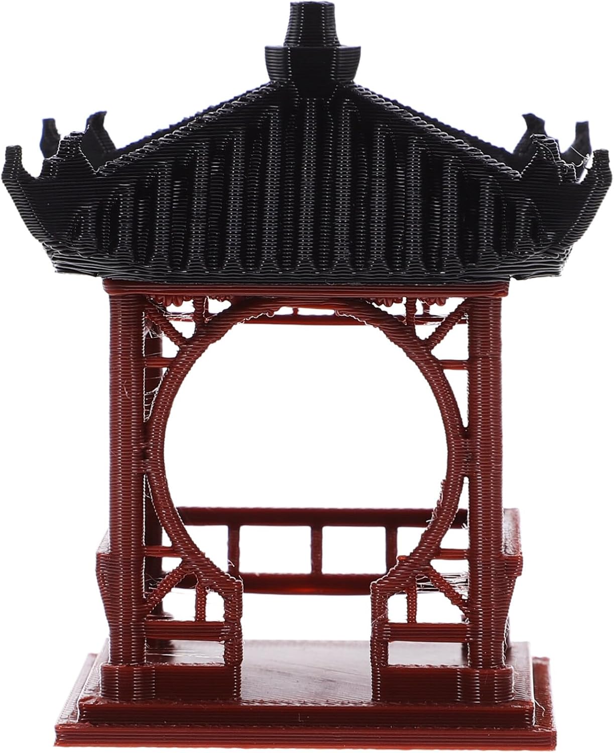 Amazon.com: Luxshiny Mini Pagoda Statue, Miniature Pavilion Pagoda ...