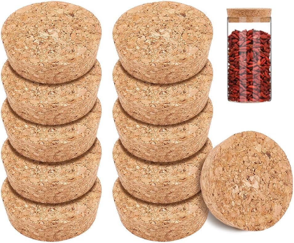 Amazon.com: Size #48 Large Tapered Cork Plugs for Jars and Bottles (3. ...