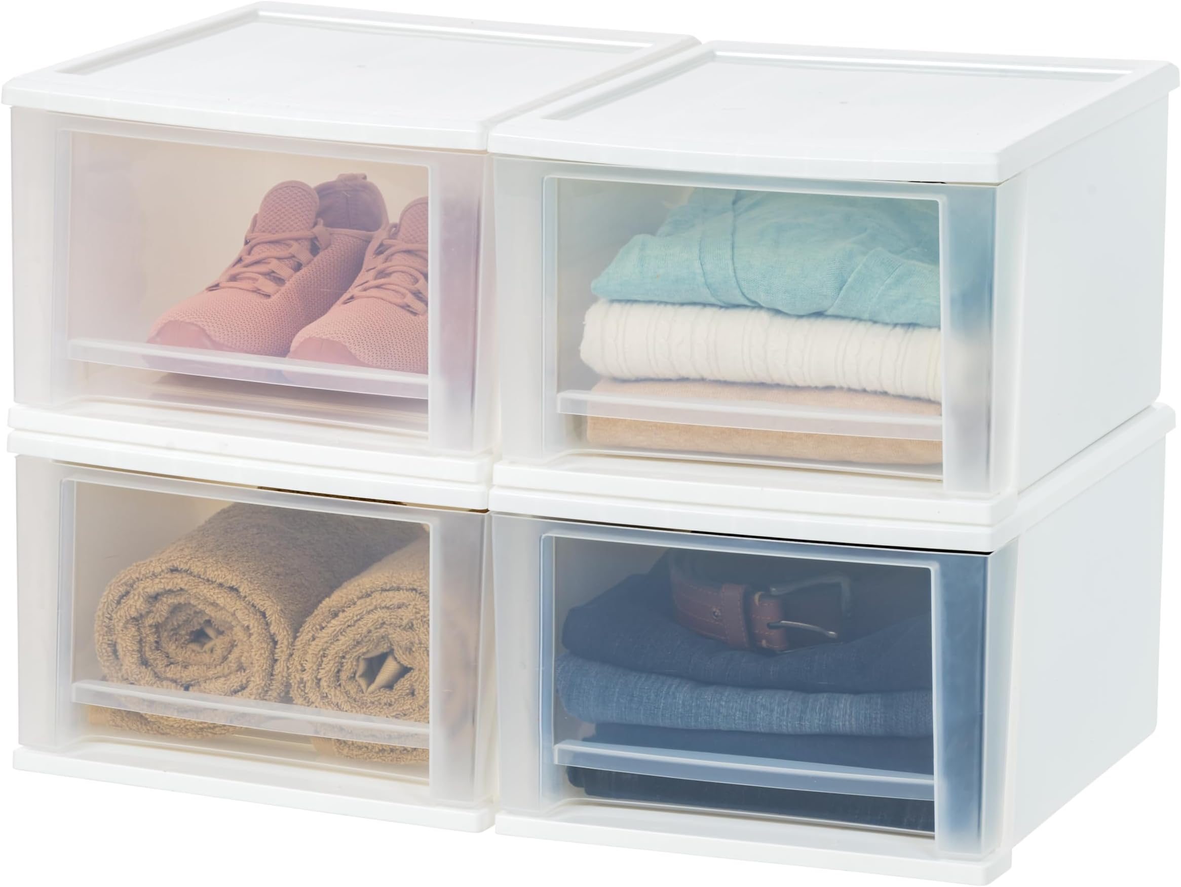 Amazon.com: Starplast Medium Stacking Drawer Unit: 1 Multiuse Plastic ...