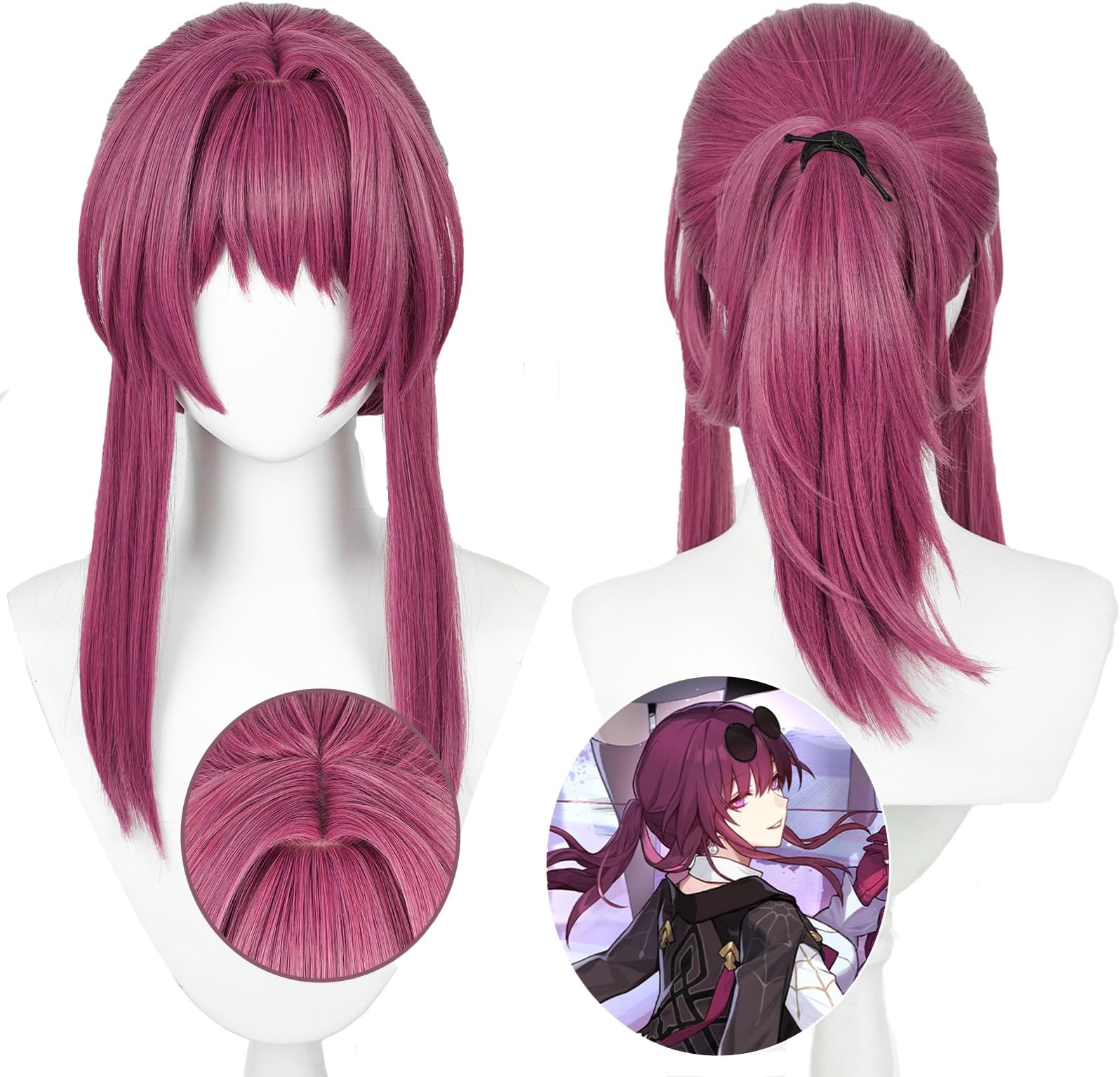Amazon.com: UTIEHD Honkai Star Rail Character Cosplay Wig for cosplay ...