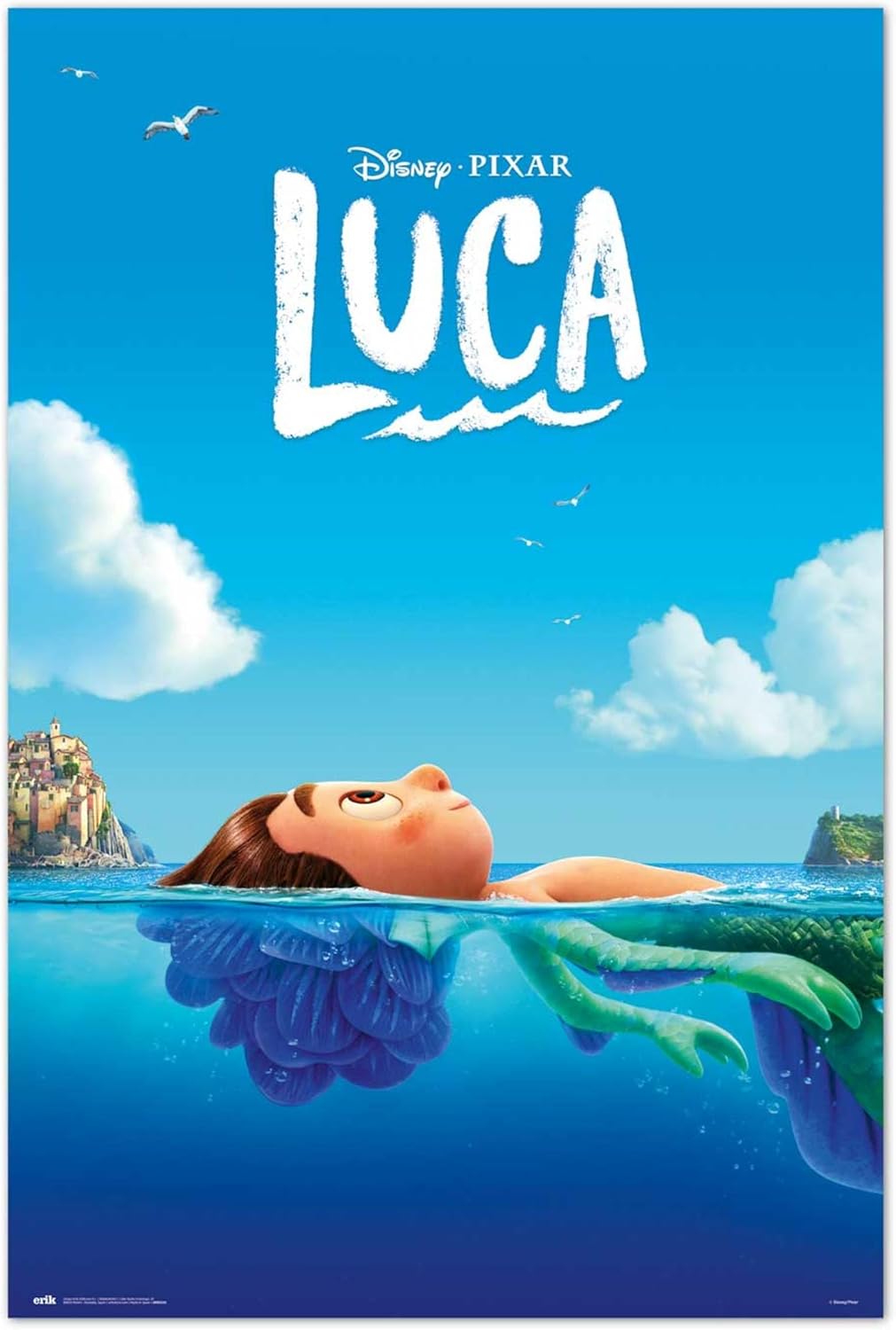Grupo Erik Disney Pixar Luca Poster - 35.8 x 24.2 inches / 91 x 61.5 cm ...