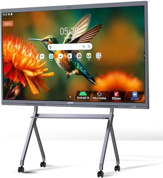 Amazon.com : JAV 55" Smart Board Google EDLA-Certified 4K UHD ...