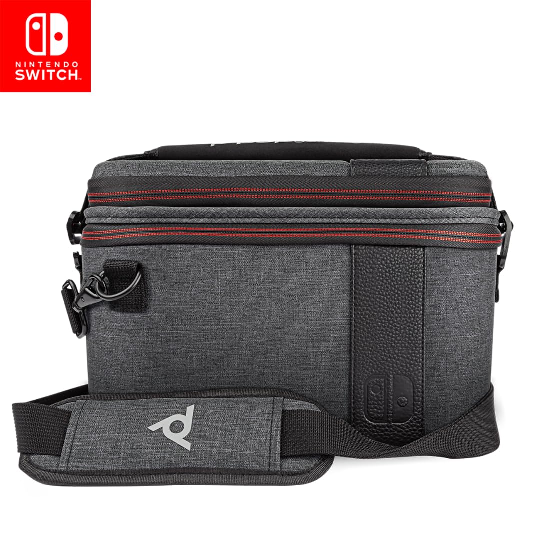 Amazon.com: PDP Gaming Pull-N-Go Nintendo Switch Travel Case, 2-in-1 ...