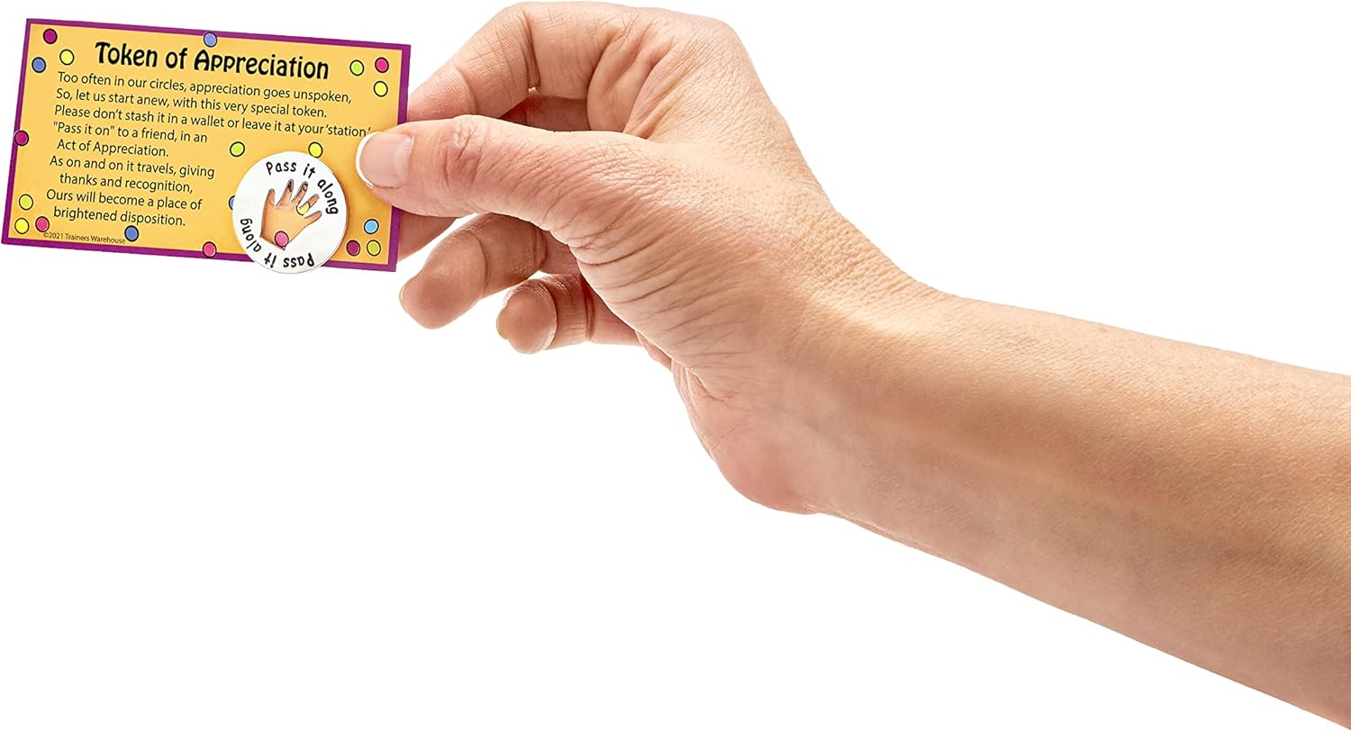 Buy Set of 10 Appreciation Cards with Tokens at Ubuy Nepal