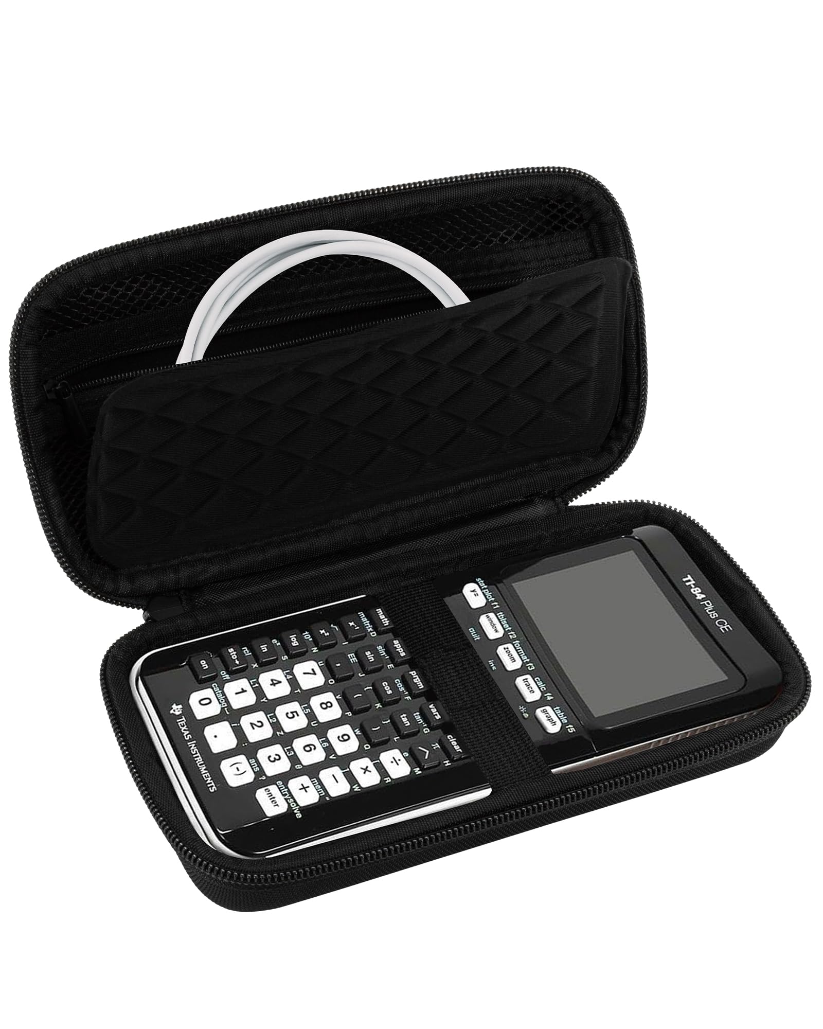 Amazon.com: Perfcaze Hard Graphing Calculator Carrying Case Compatible ...