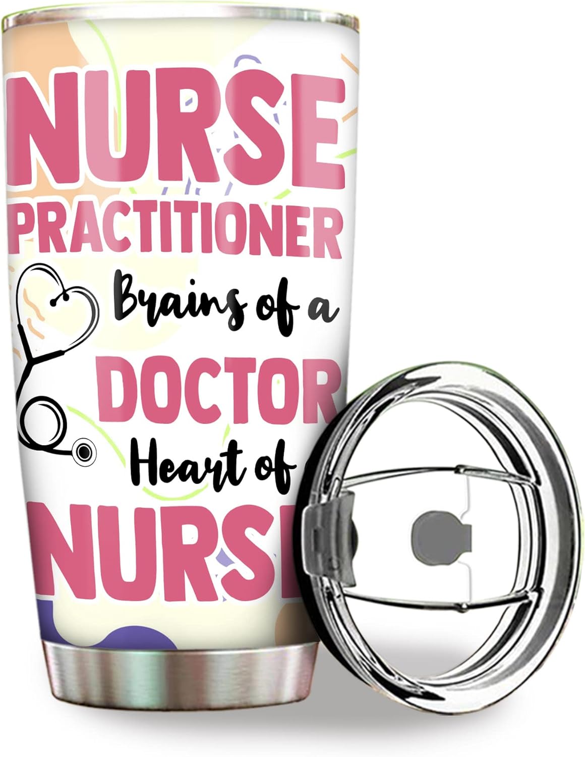 Amazon.com: MEDROC Nurse Practitioner Gifts Tumbler - Stainless Steel ...