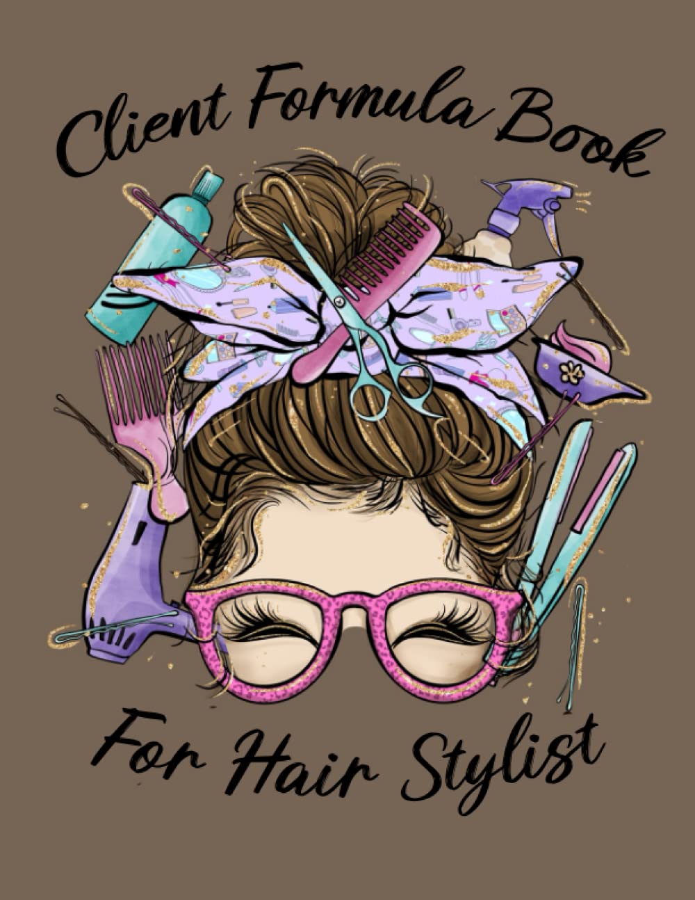 Amazon.com: Client Formula Book For Hair Stylist: Data Organizer ...