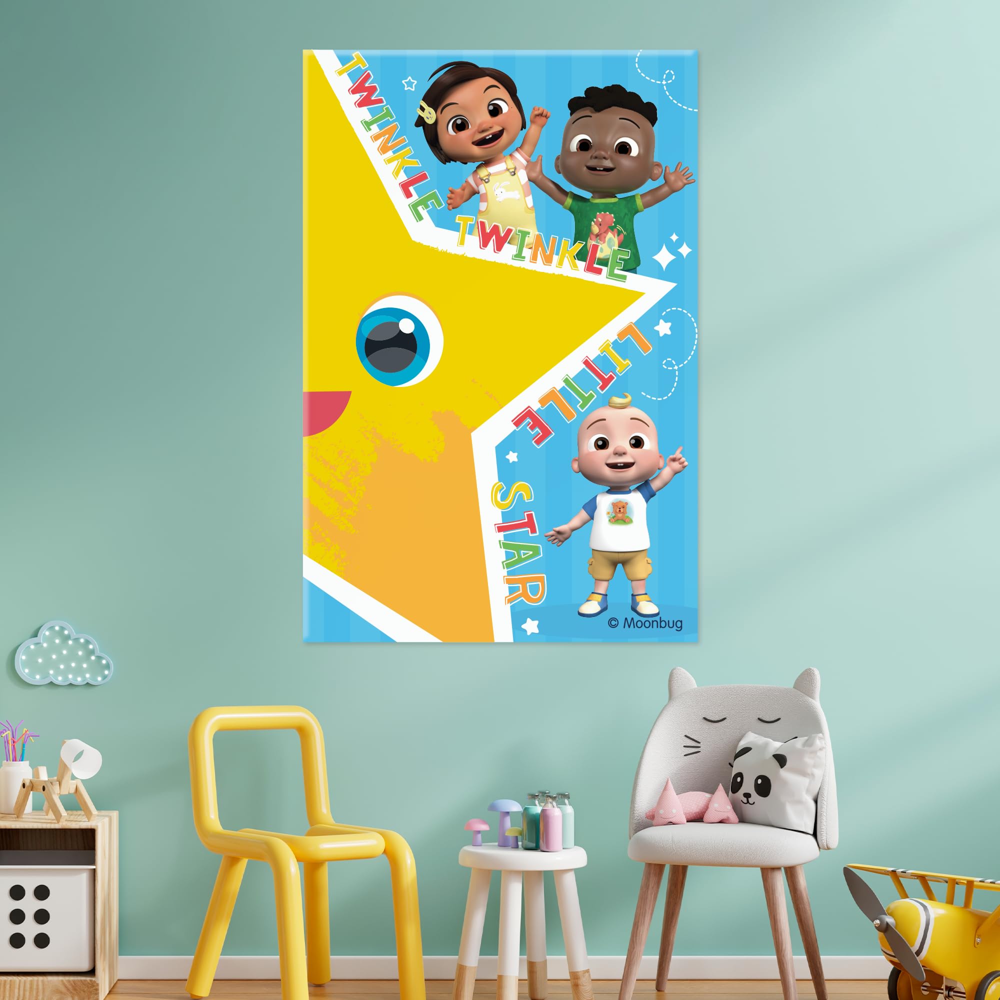 Amazon.com - EGD JJ, Nina and Cody CoComelon Picture Frame I Acrylic ...