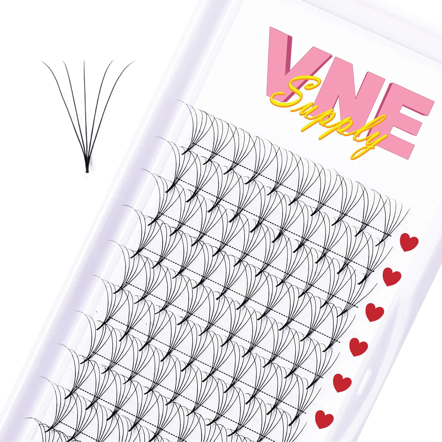 Amazon.com: VNE Supply Volume Lash Extensions | russian volume fans ...
