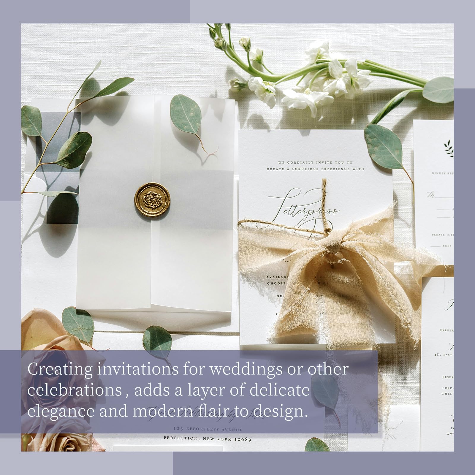 Snapklik.com : Translucent Vellum Paper 8.5 X 11, 100 Sheets Vellum ...