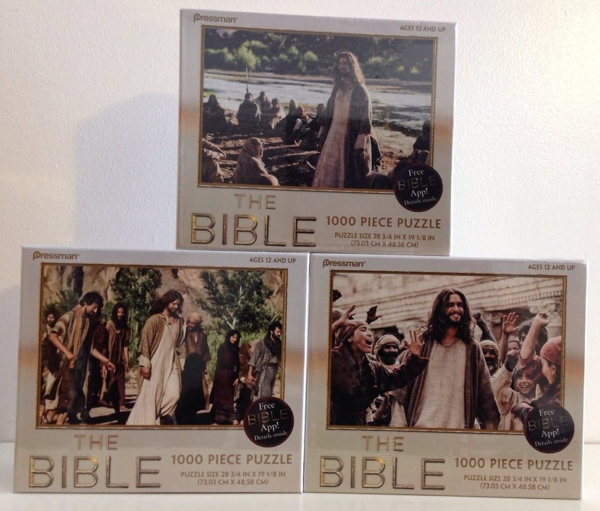 Amazon.com: The Bible 1000 Piece Puzzle Assortment : Toys & Games