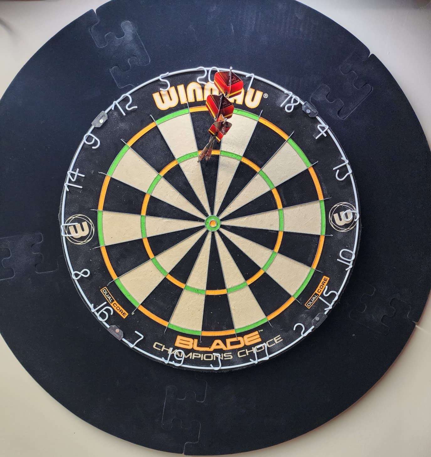 Amazon.com : Nodor Champion's Choice Practice Self-Adhesive Bristle ...