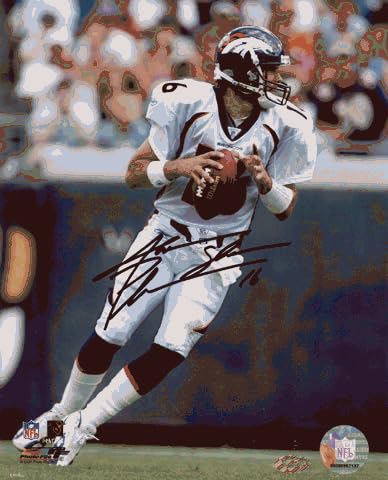 Amazon.com: Mounted Memories Jake Plummer Signed Photo - 8x10 Passing ...