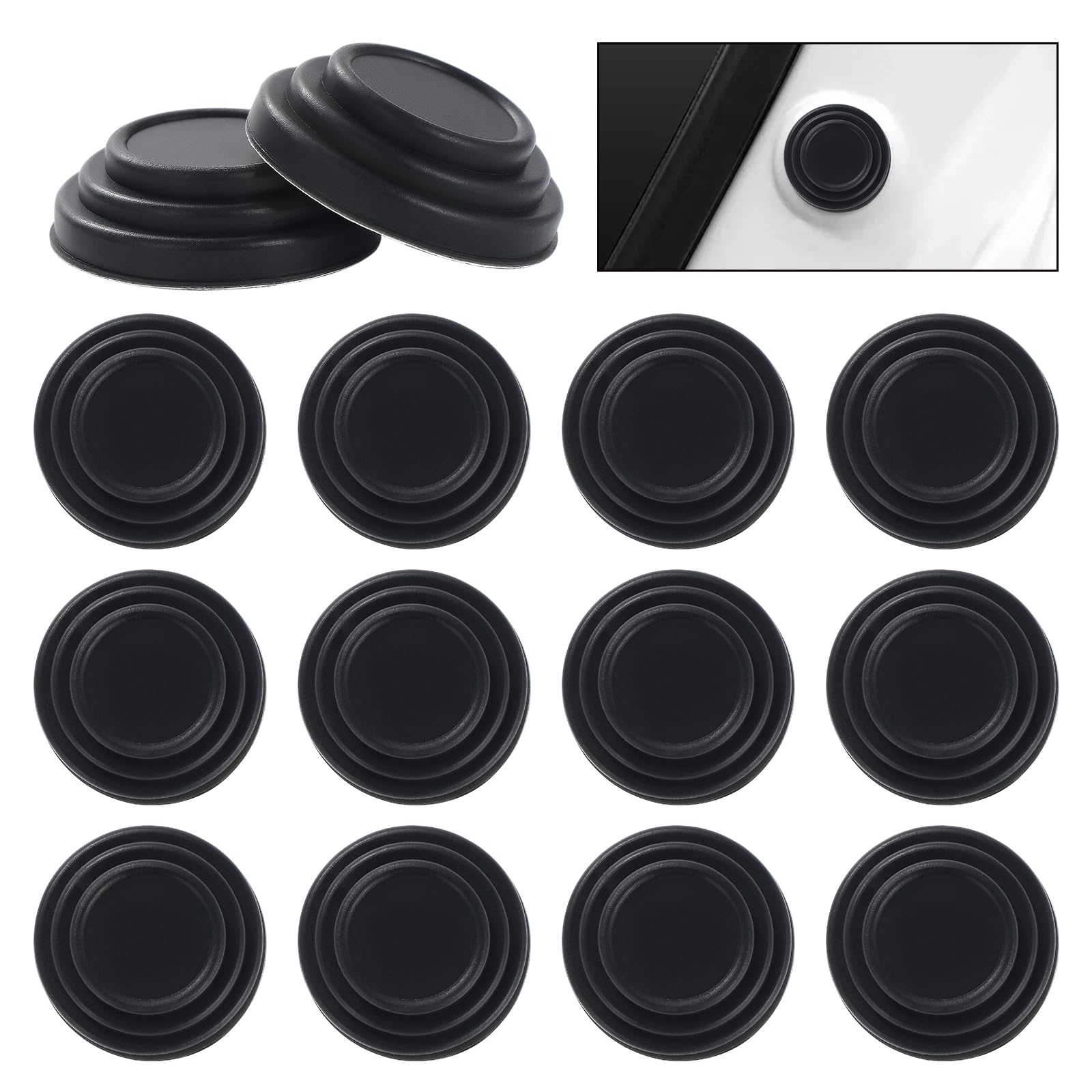 WiMas 40PCS Car Door Shocks Absorber Shockproof Cushion Protector ...