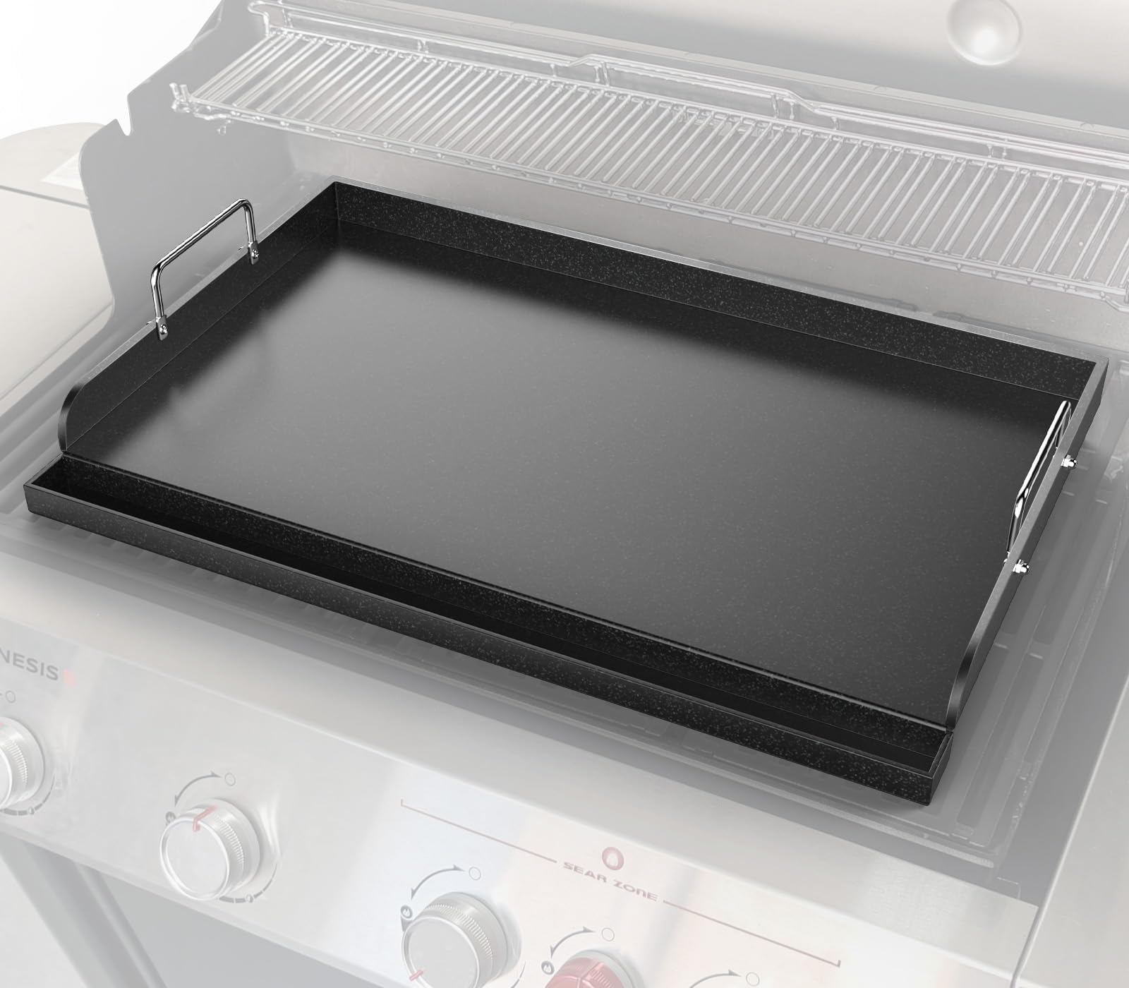 Amazon.com: Griddle for Gas Grill Nanoceramic Nonstick Cast Iron ...