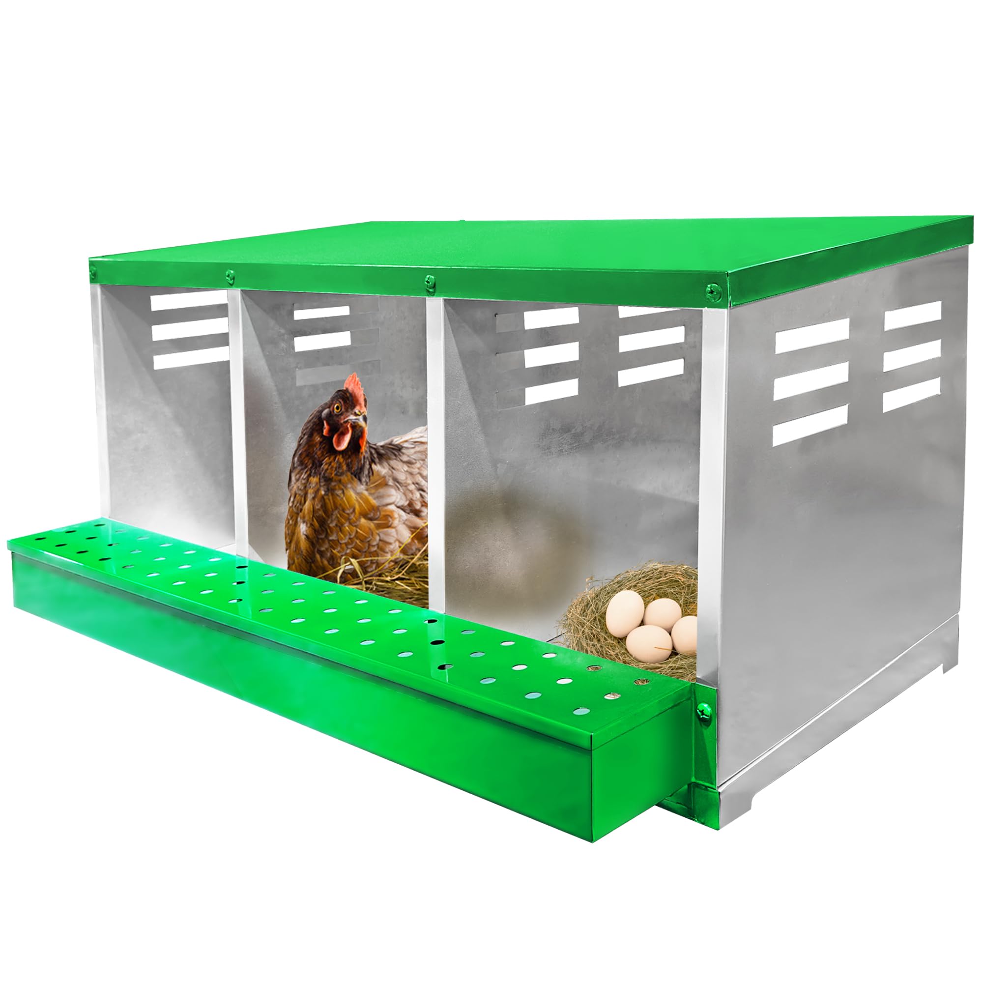 KoreTech Chick Nesting Box Heavy Duty Chicken Coop Nesting Box Roll Out ...