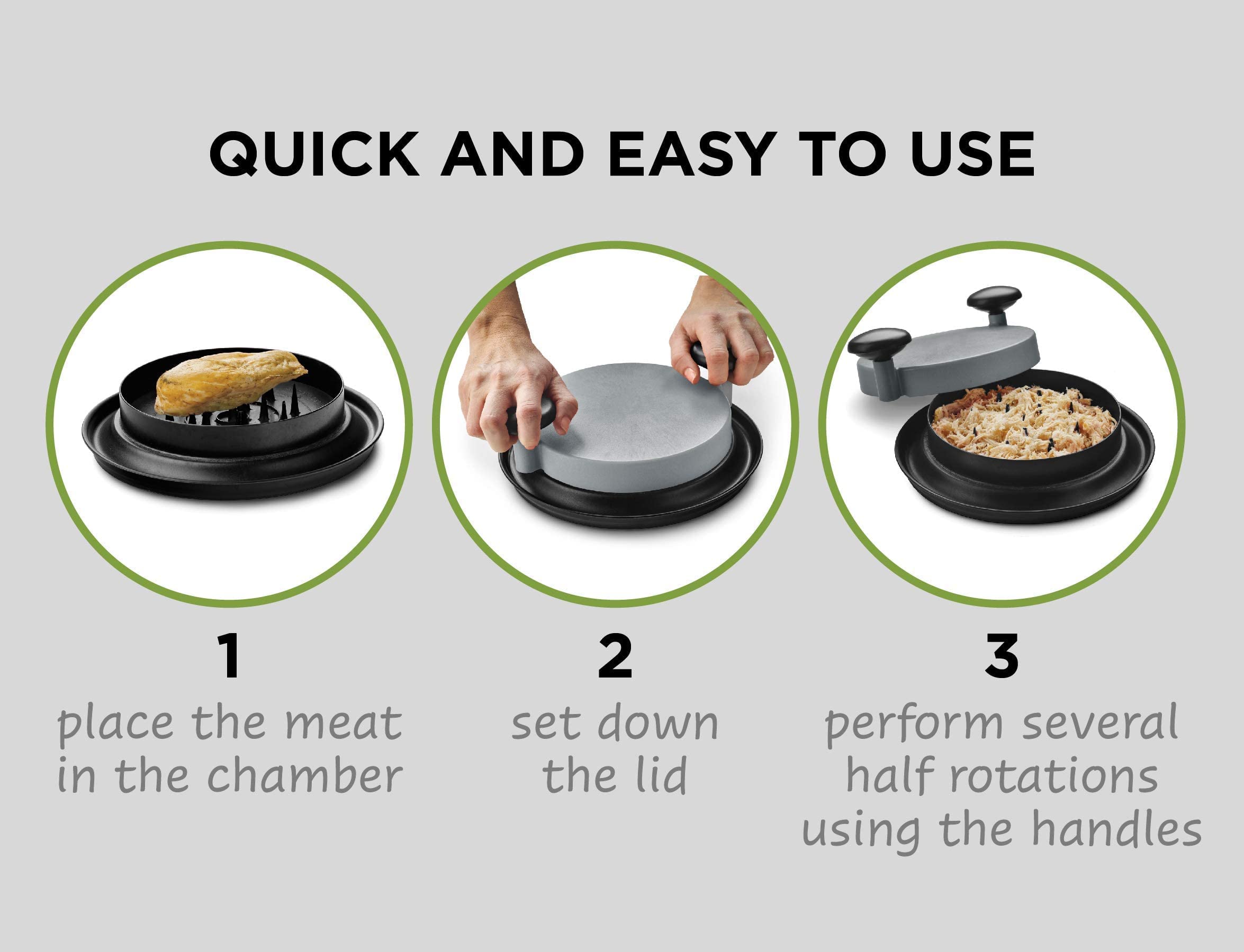 Chicken Shredder Shred Machine,Alternative to Bear Claws Meat Shredder ...