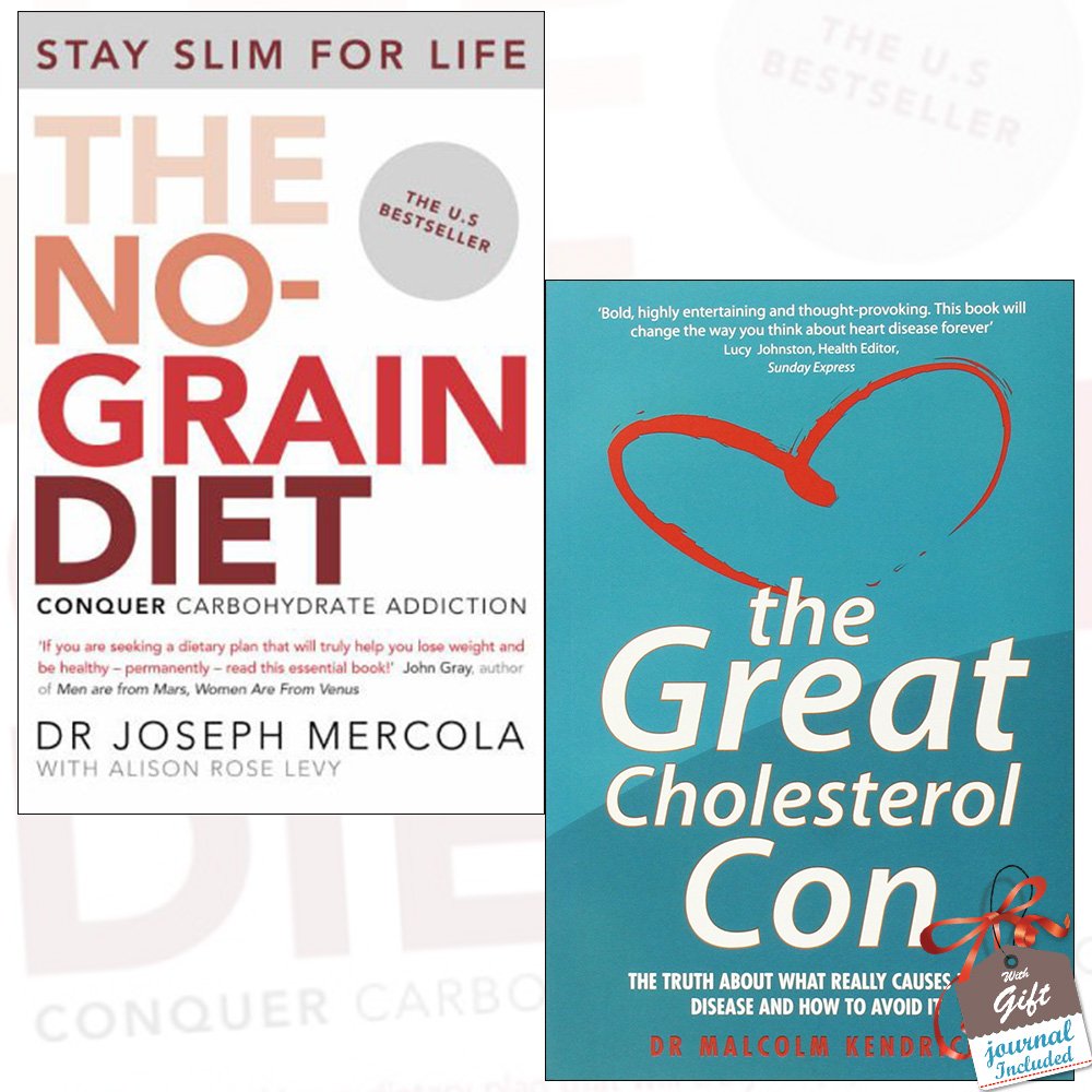 The No-Grain Diet and The Great Cholesterol Con 2 Books Bundle ...