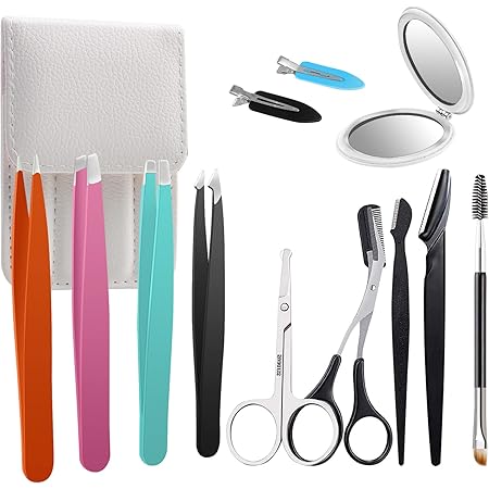 Amazon.com: Eyebrow Razor, Eyebrow Kit, Multipurpose Exfoliating ...