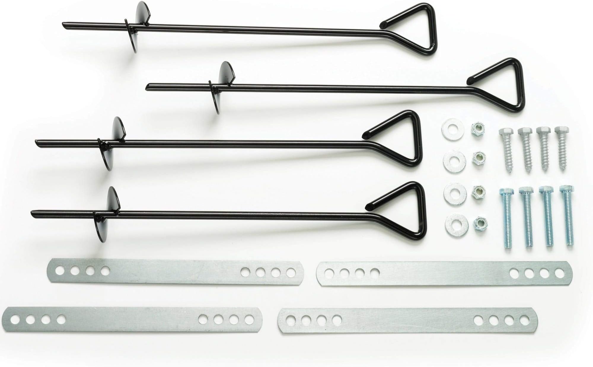 Amazon.com : Swing Set Anchor Leveling Kit : Includes 6 Large Molded ...
