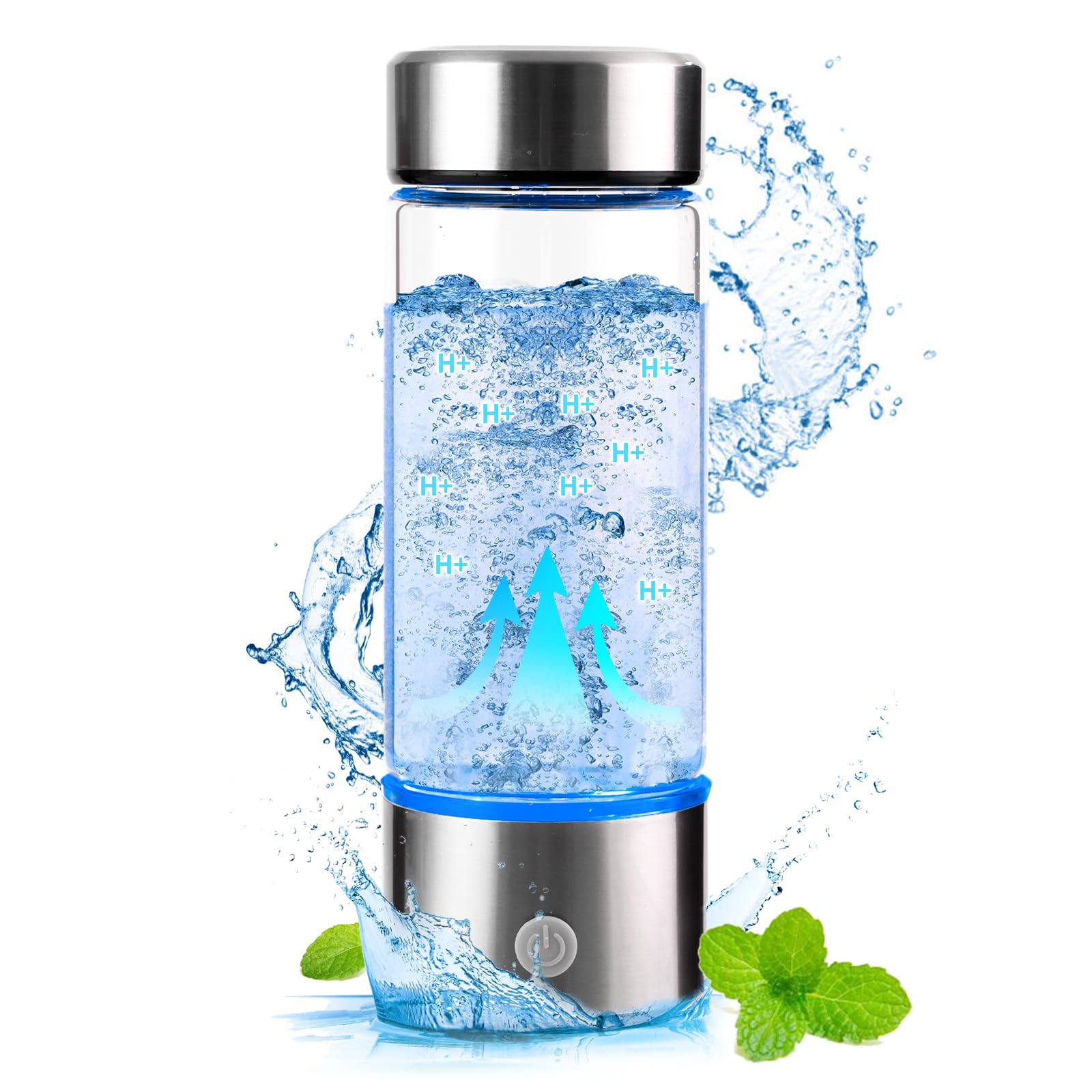 Amazon.com: Hydrogen Water Bottle,3Min Quick Electrolysis,Hight ...