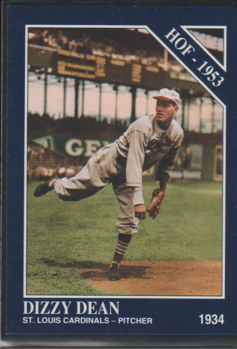 1994 Sporting News Dizzy Dean Cardinals HOF 1953 Baseball Card #19 at ...